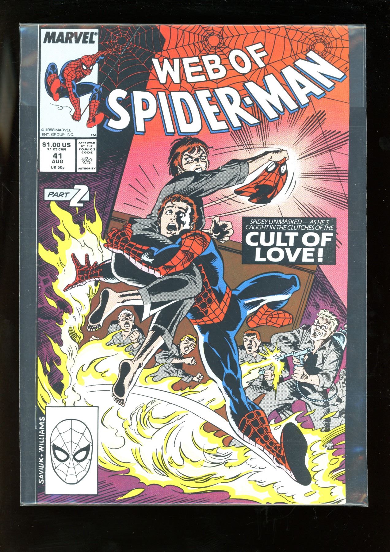 Marvel Web Of Spider-Man #41
