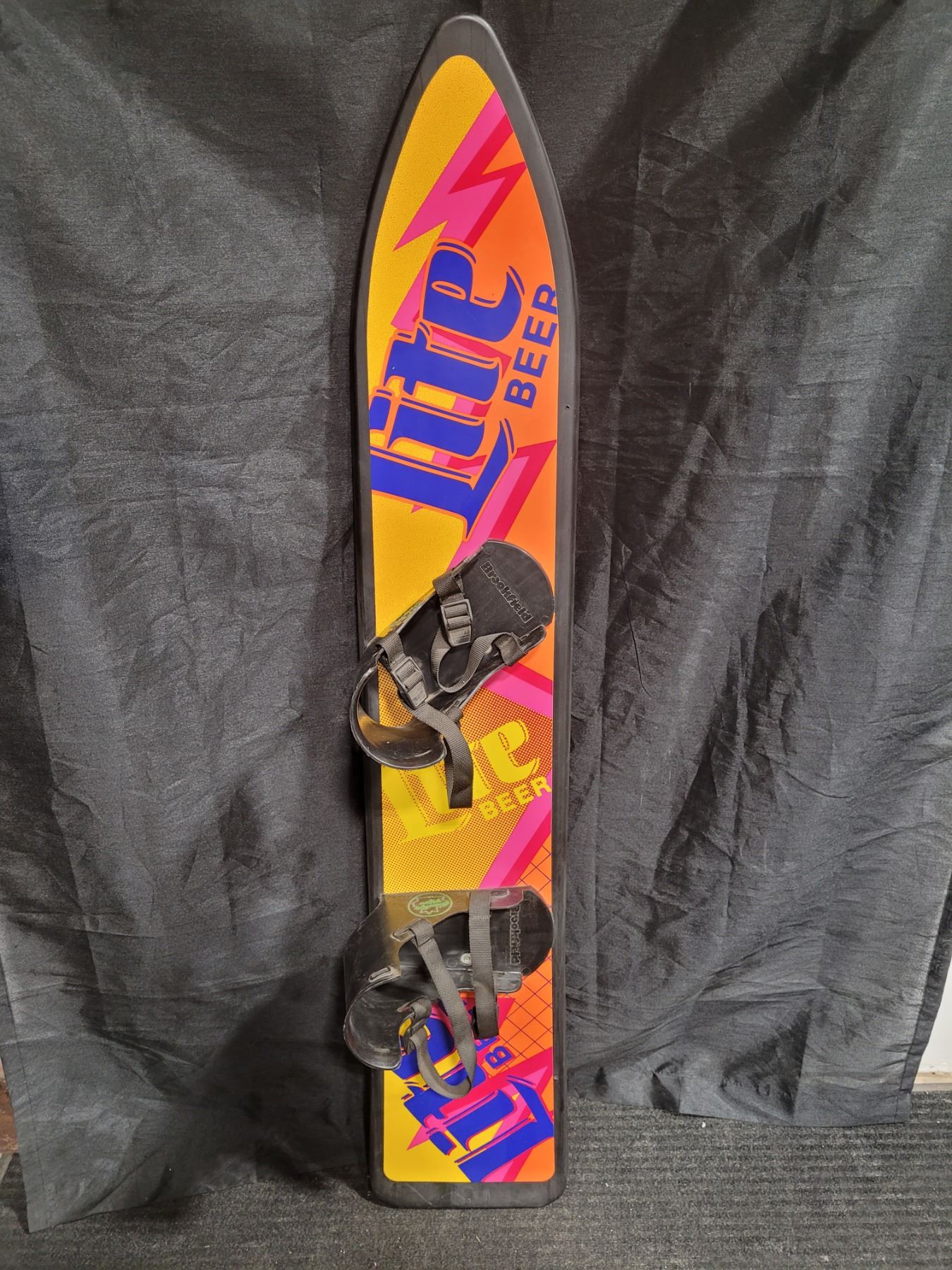 Vintage 1993 Miller Lite Snowboard