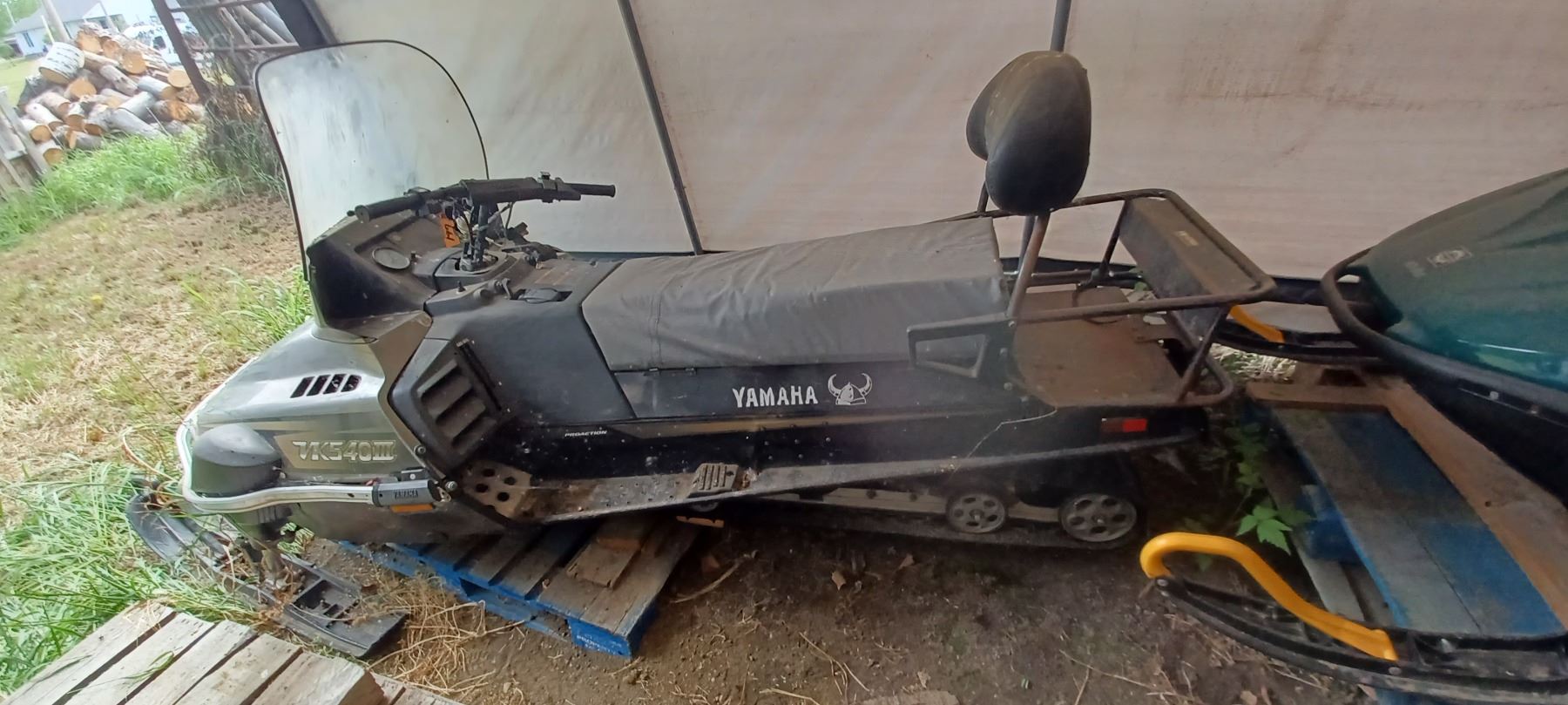 YAMAHA VK 540III PRO ACTION SNOW MOBILE -SN JYE8AC00X8A061518 ...