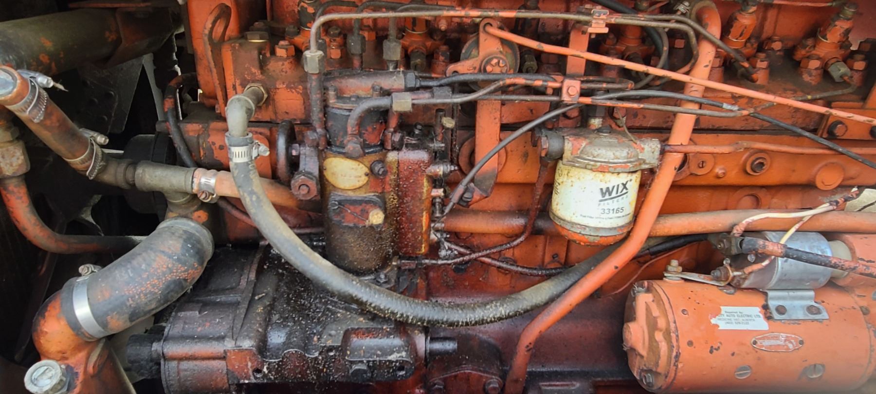 COCKSHUTT DIESEL 1850 TRACTOR C/W LOADER AND 5 FT BUCKET 3989 HRS POWER ...