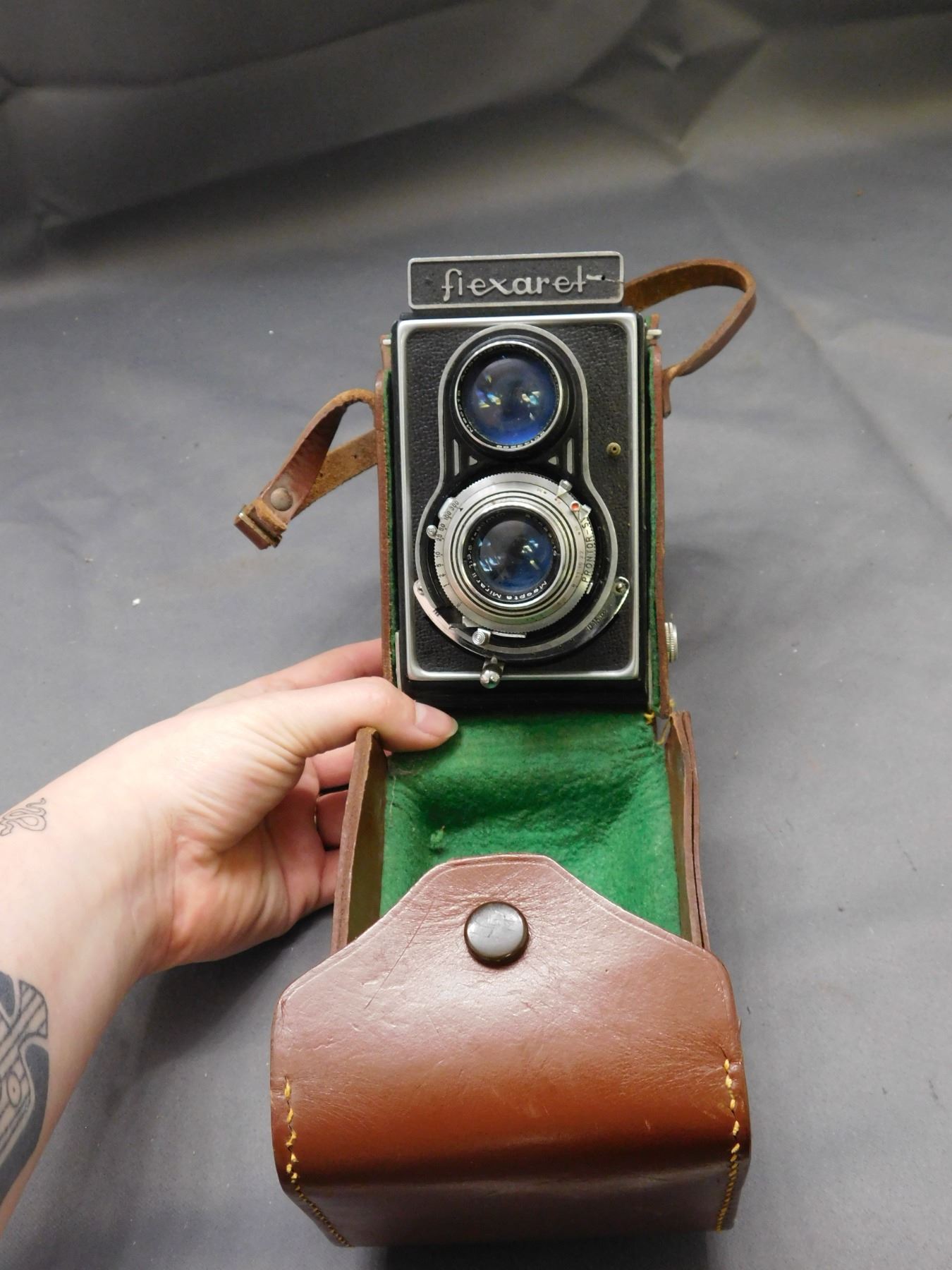 Flexaret Vinage Twin Reflex Camera Made in Czechoslovakia