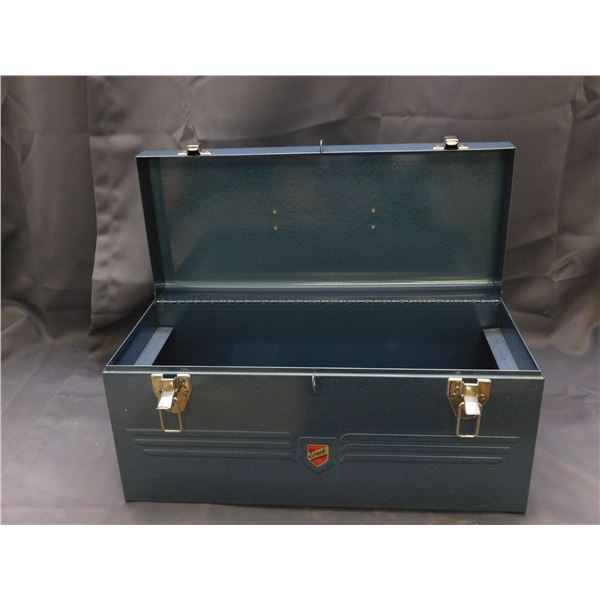 Blue Metal Tool Box