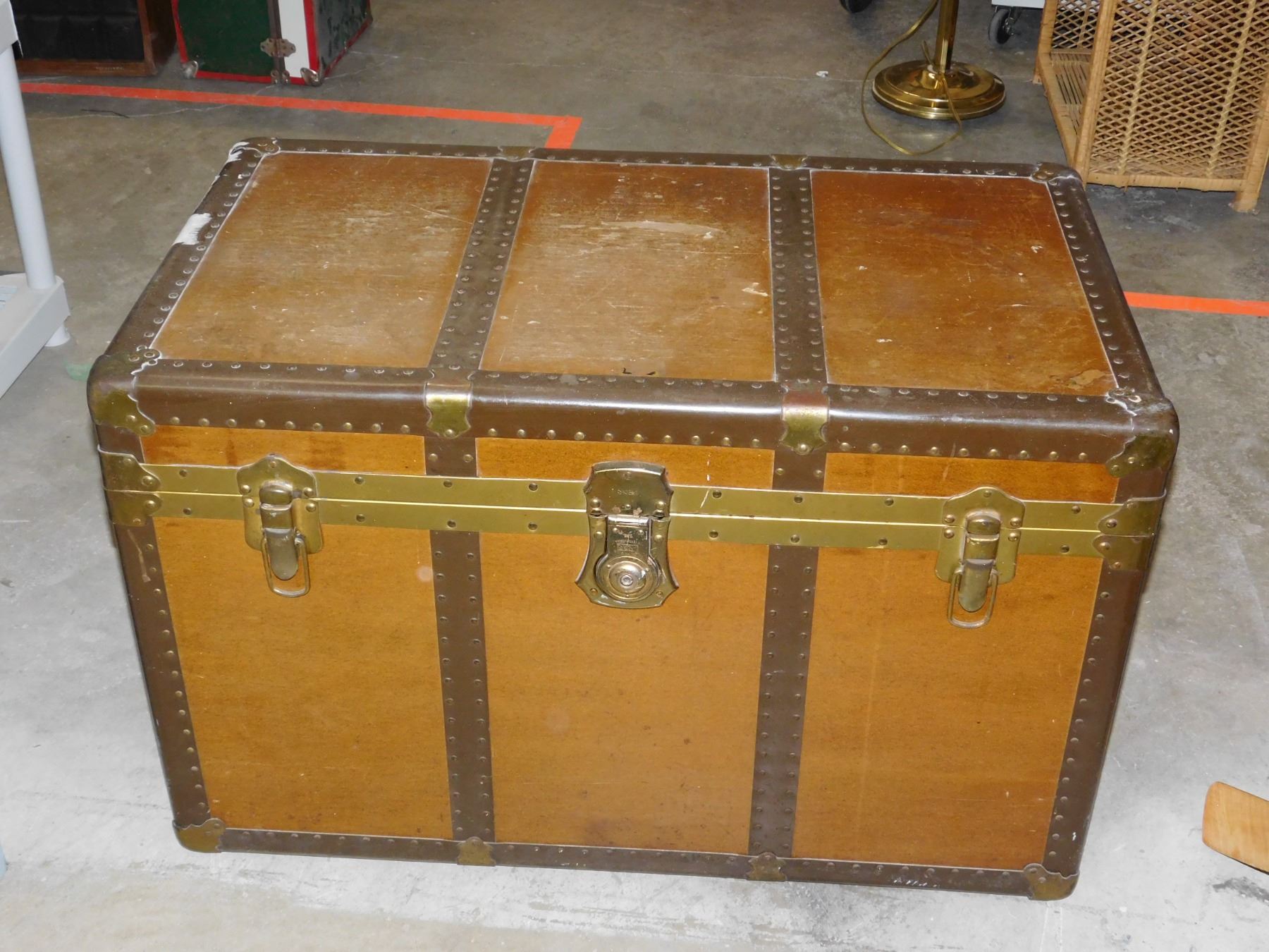 Large Travel Trunk Luggage Chest