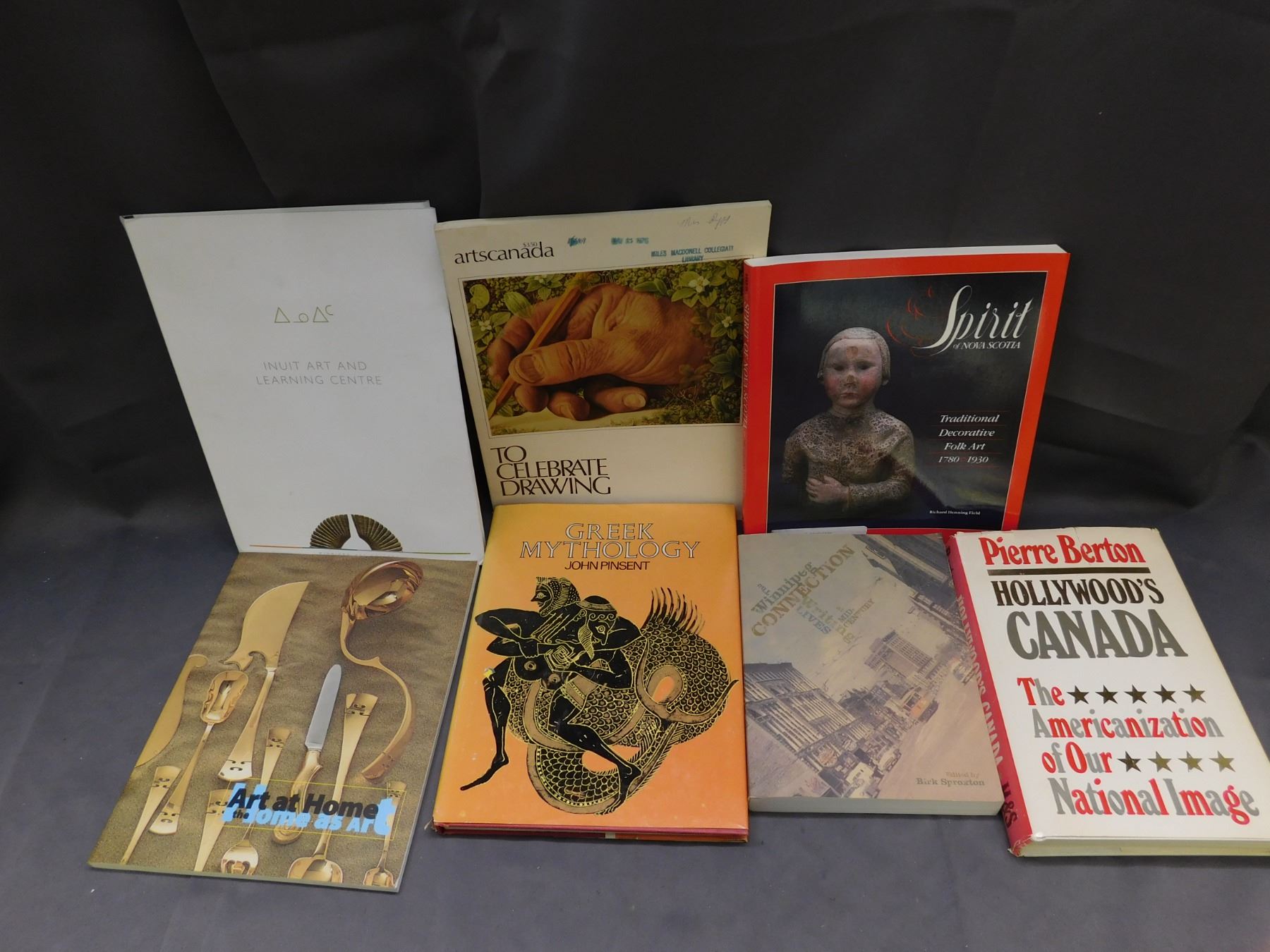 Lot of 7 Books The Winnipeg Connection, Inuit Art & Learning Center ...