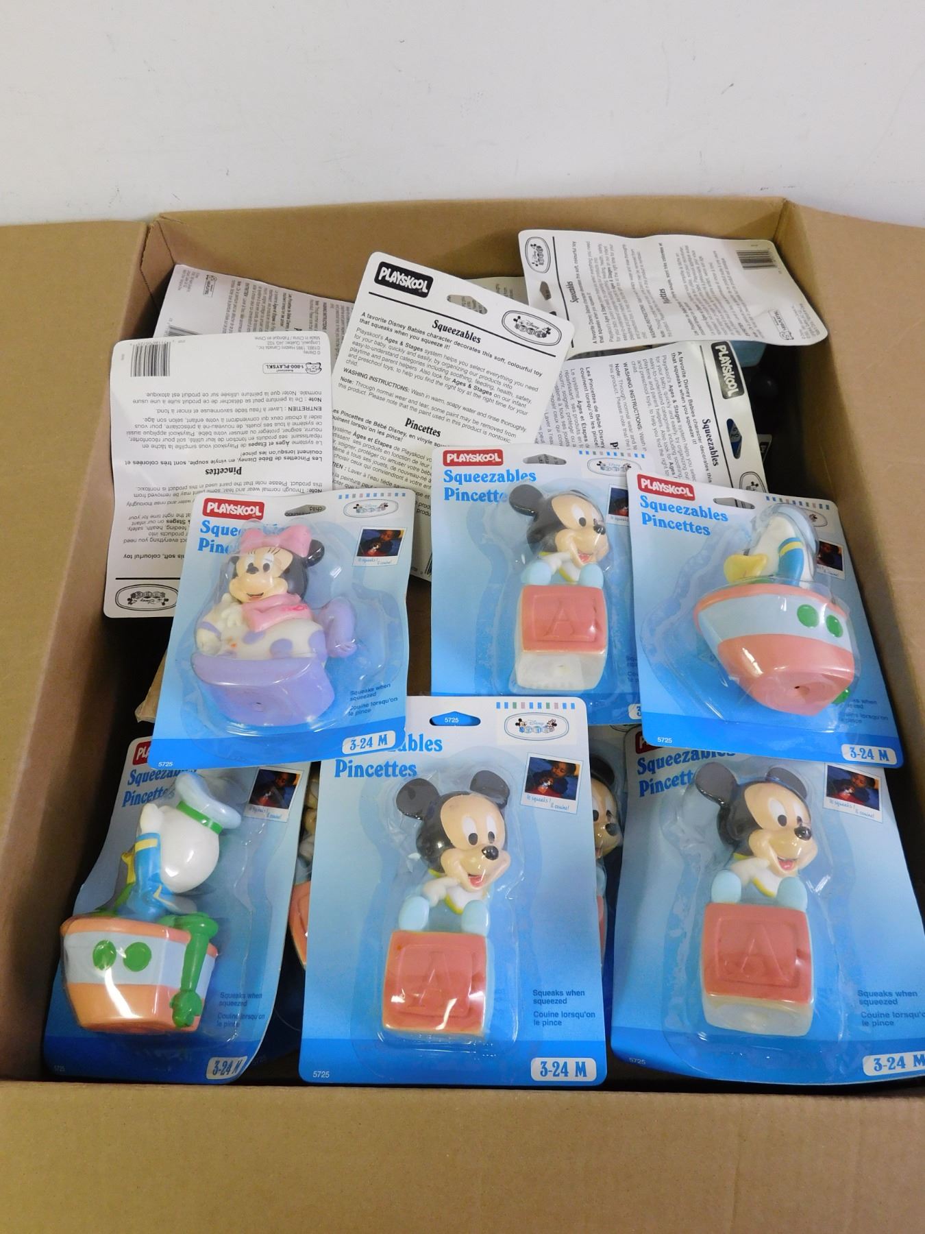 70 Disney 1995 Playskool Mickey & Minnie Mouse, Donald Duck & Hundreds ...