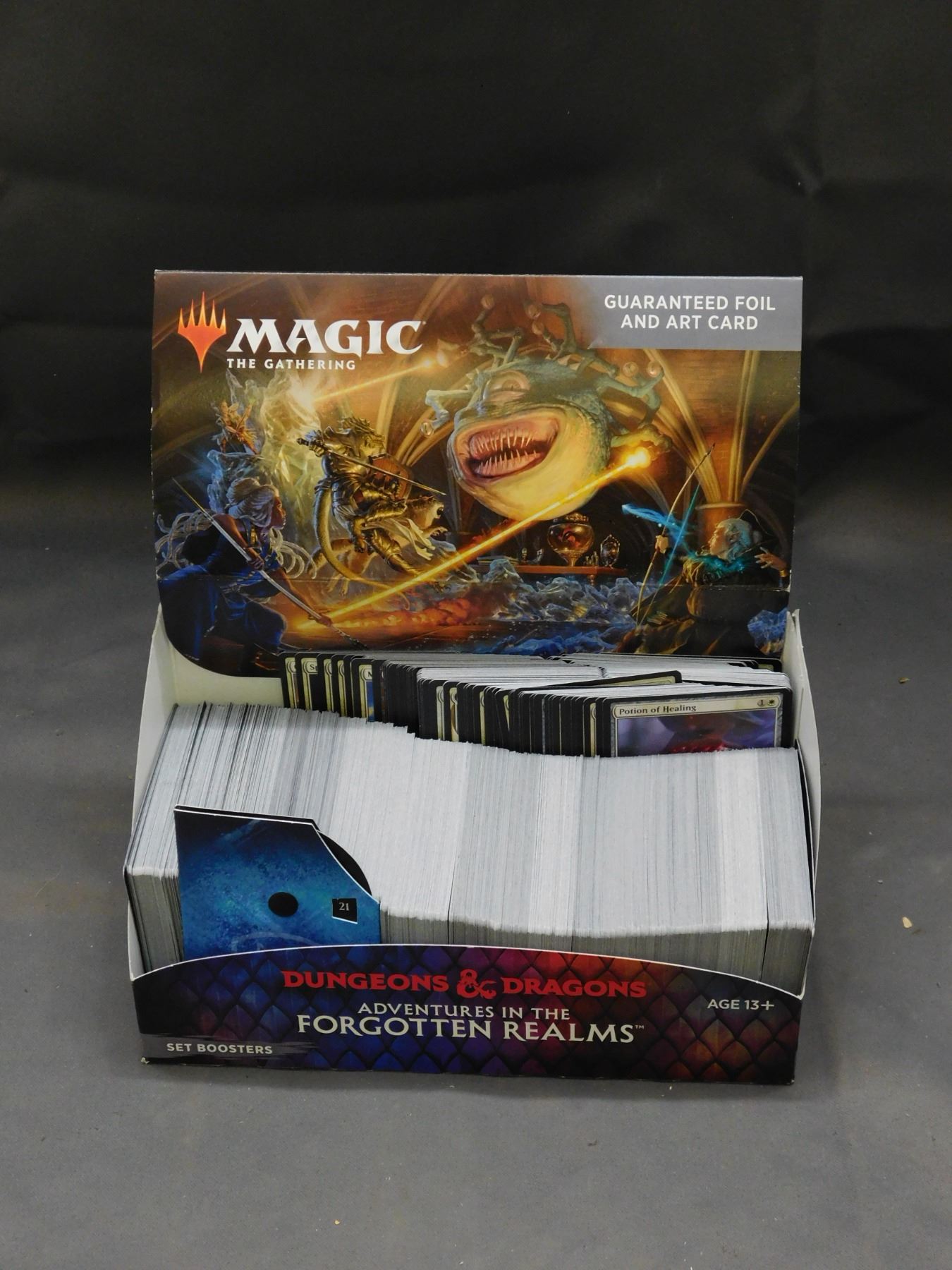 Opened Set Boosters BOX of MTG Magic The Gathering TCG CCG 600 Dungeons