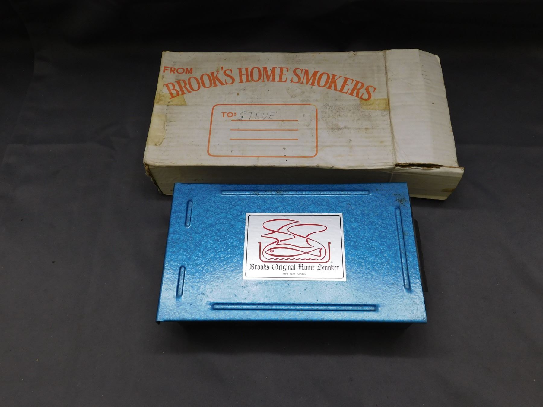 Brooks Original Home Smoker w Box