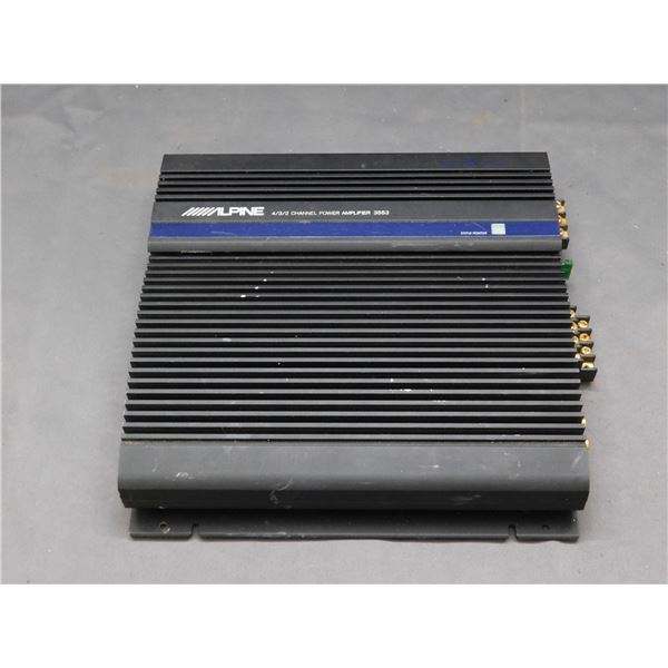Alpine 4/3/2 Channel Power Amplifier 3553