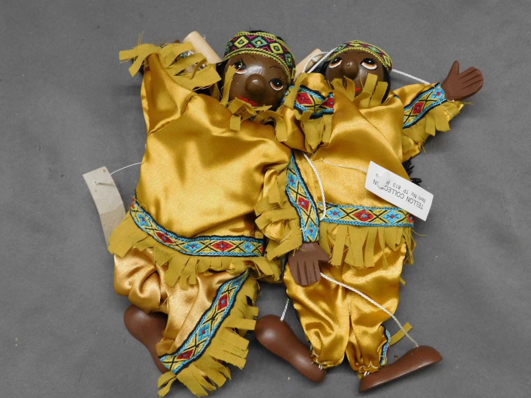 Tellon Collection Indigenous Marionette Dolls Puppets
