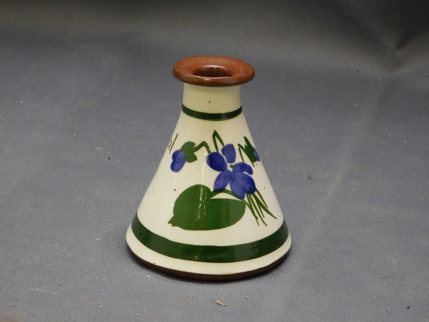 Devon Violet's Torquay England Perfume Bottle / Vase