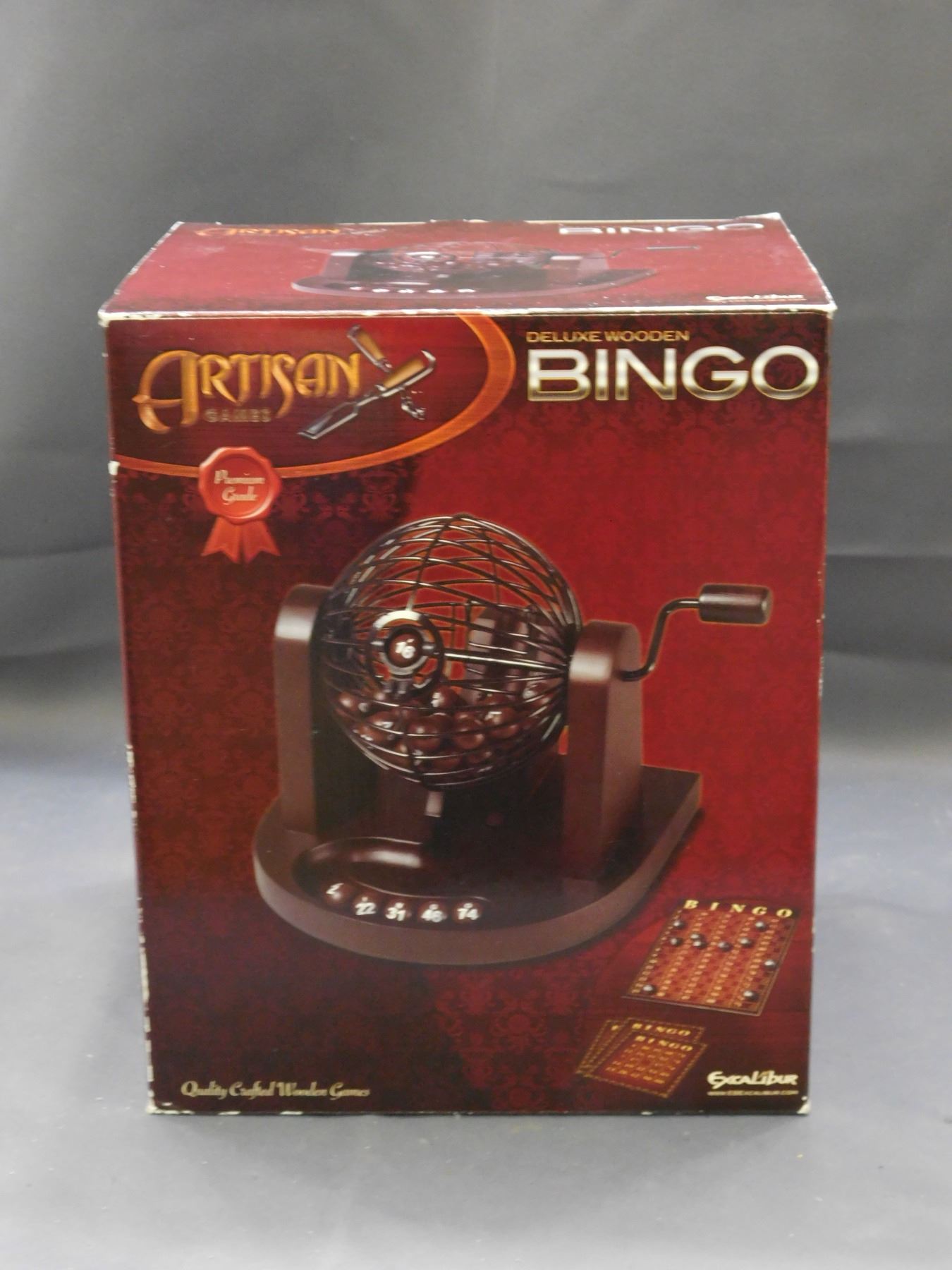 Artisan Deluxe Wooden Bingo Roller
