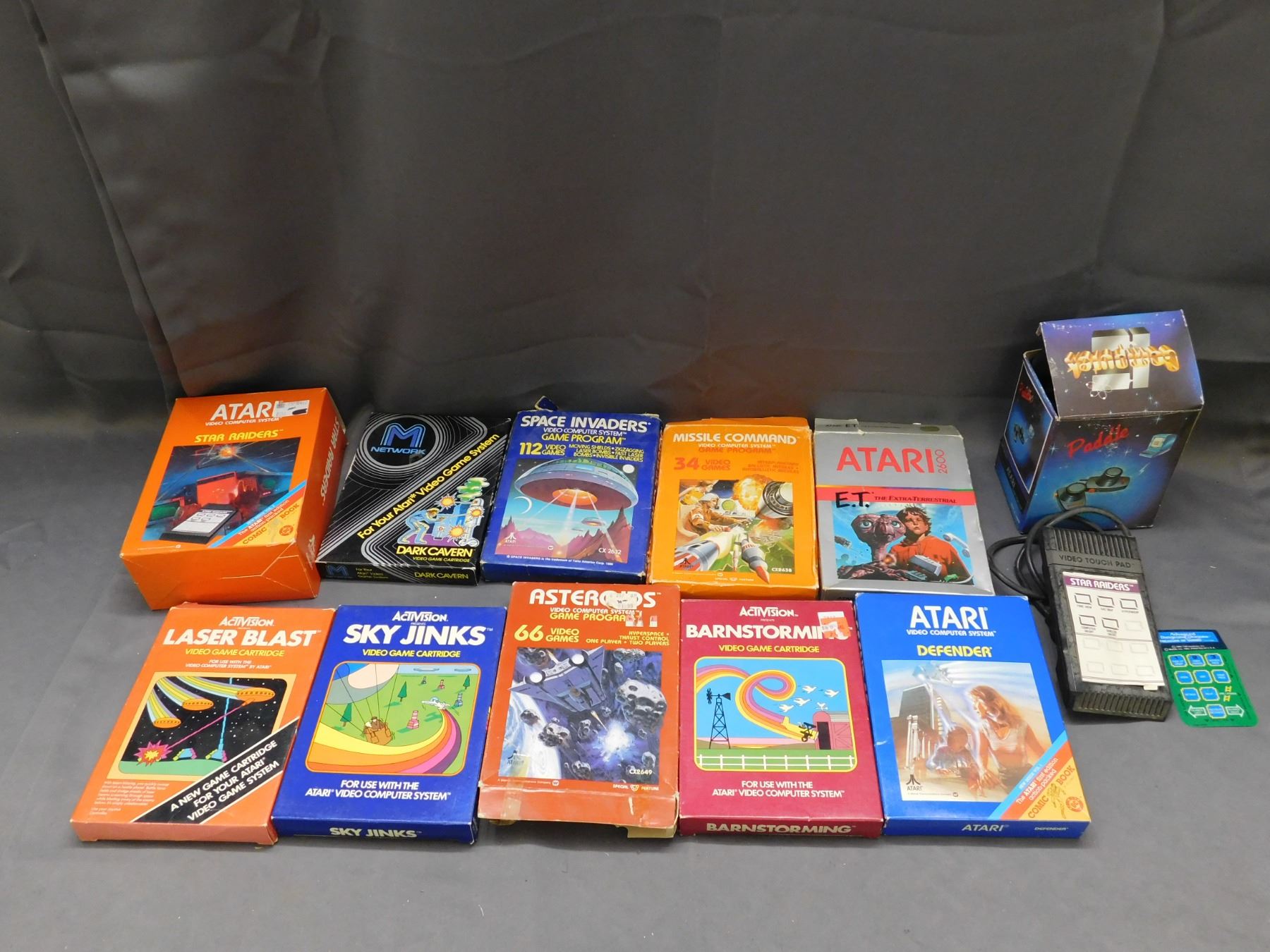 Lot of Atari Games in Boxes
