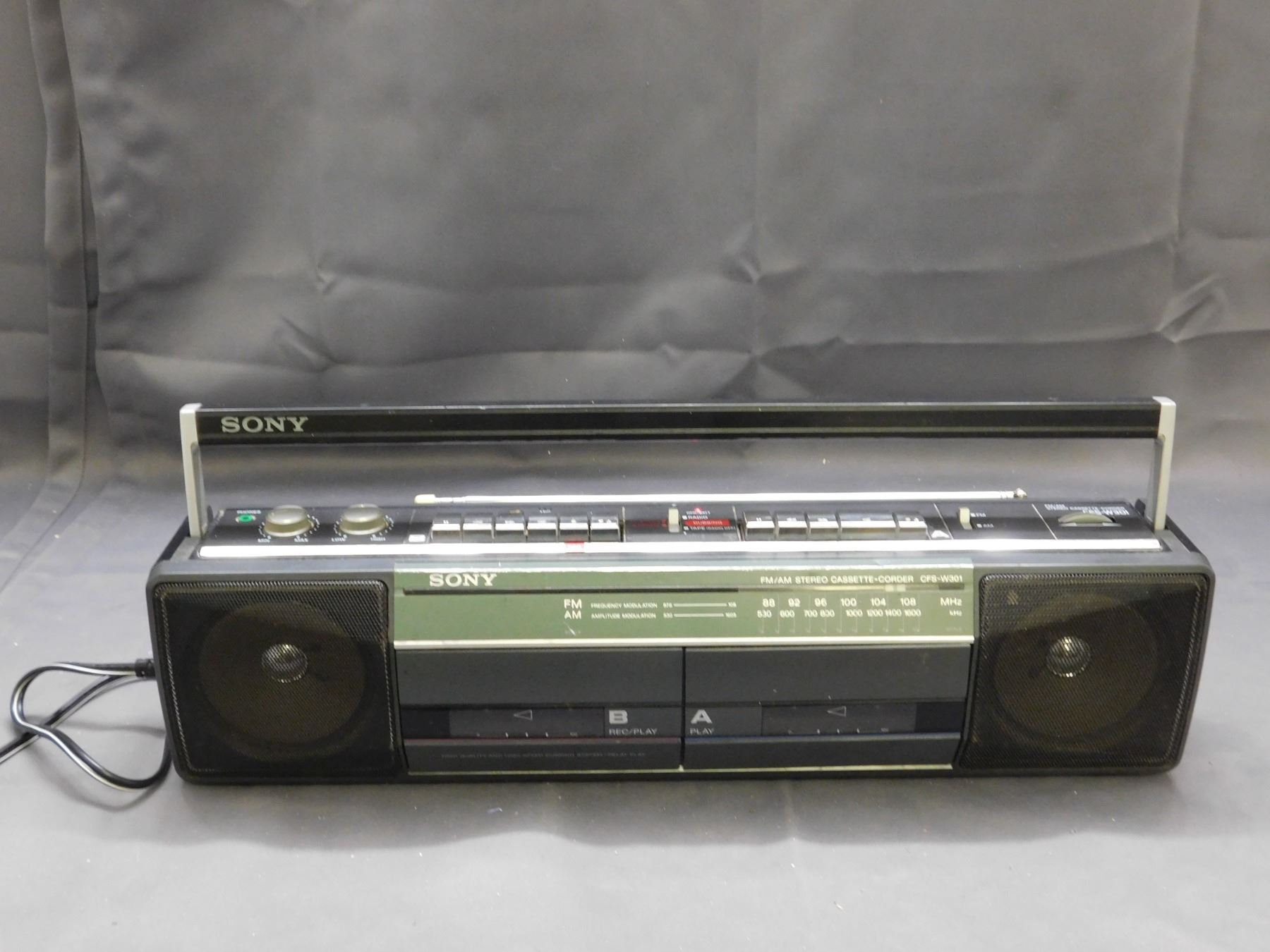 Sony Stereo Cassette Corder CFS-W301