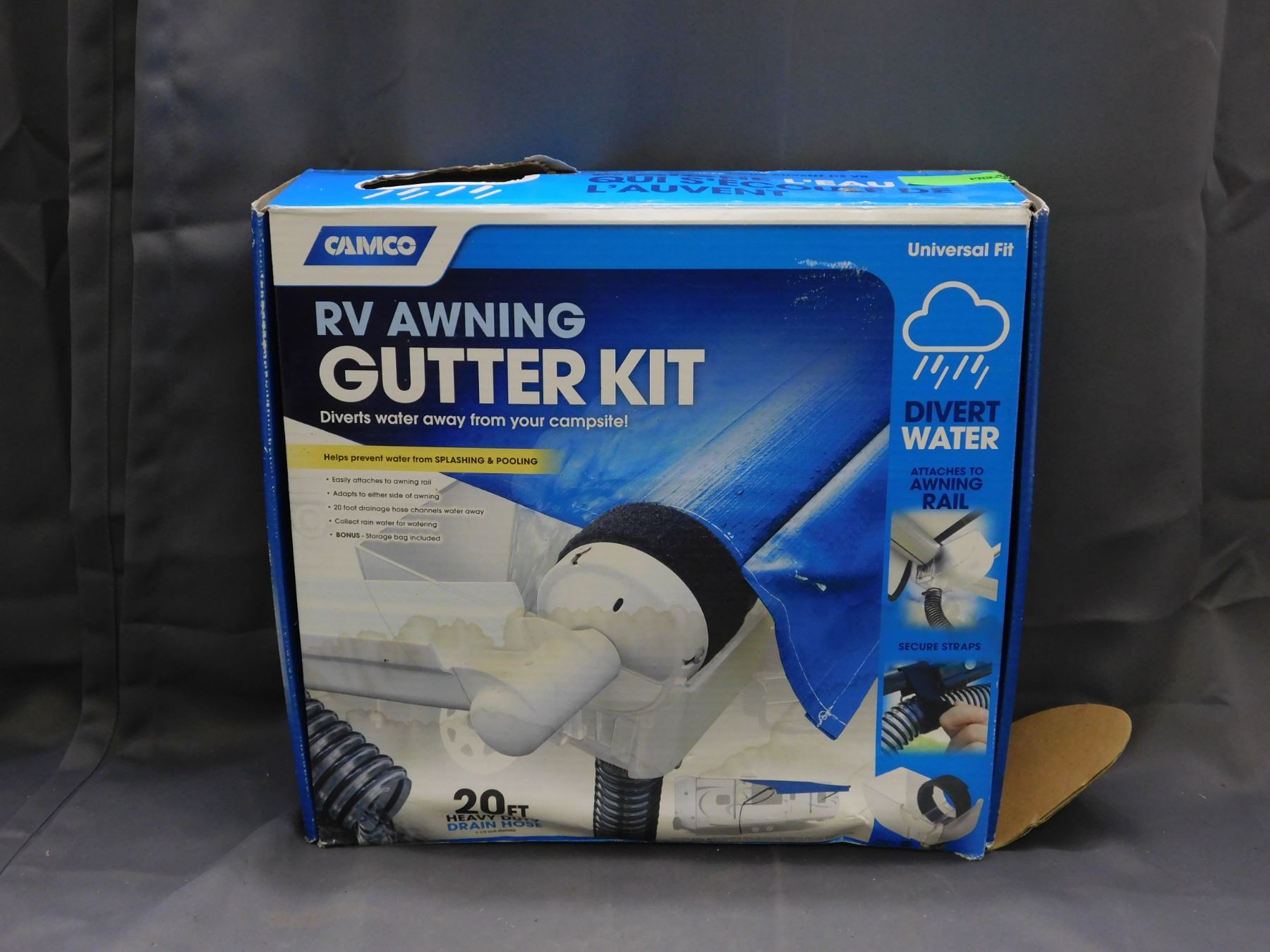 RV Awning Gutter Kit by Camco New In Opened Box