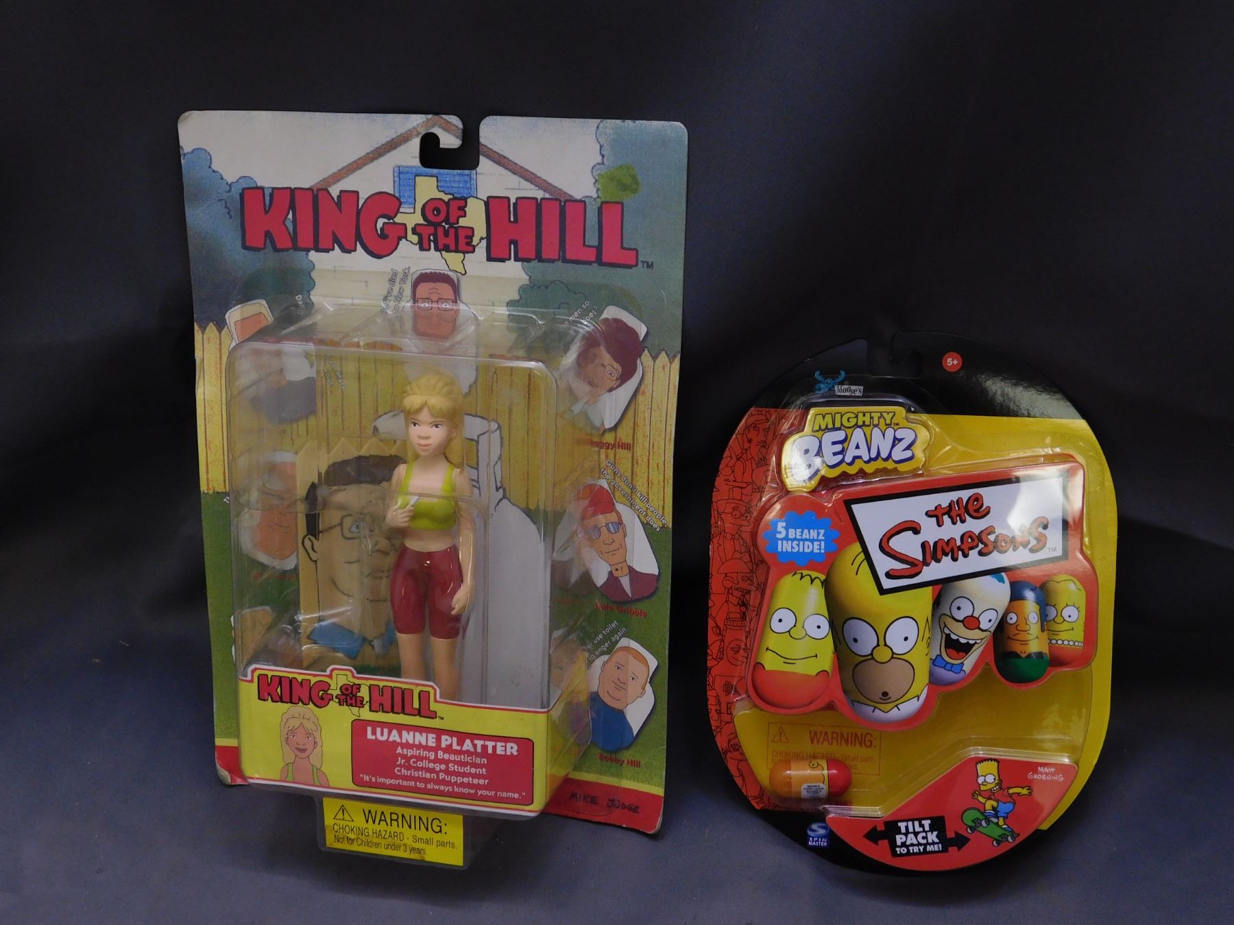Lot of 2 King of the Hill Luanne Platter Action Figure & The Simpsons ...