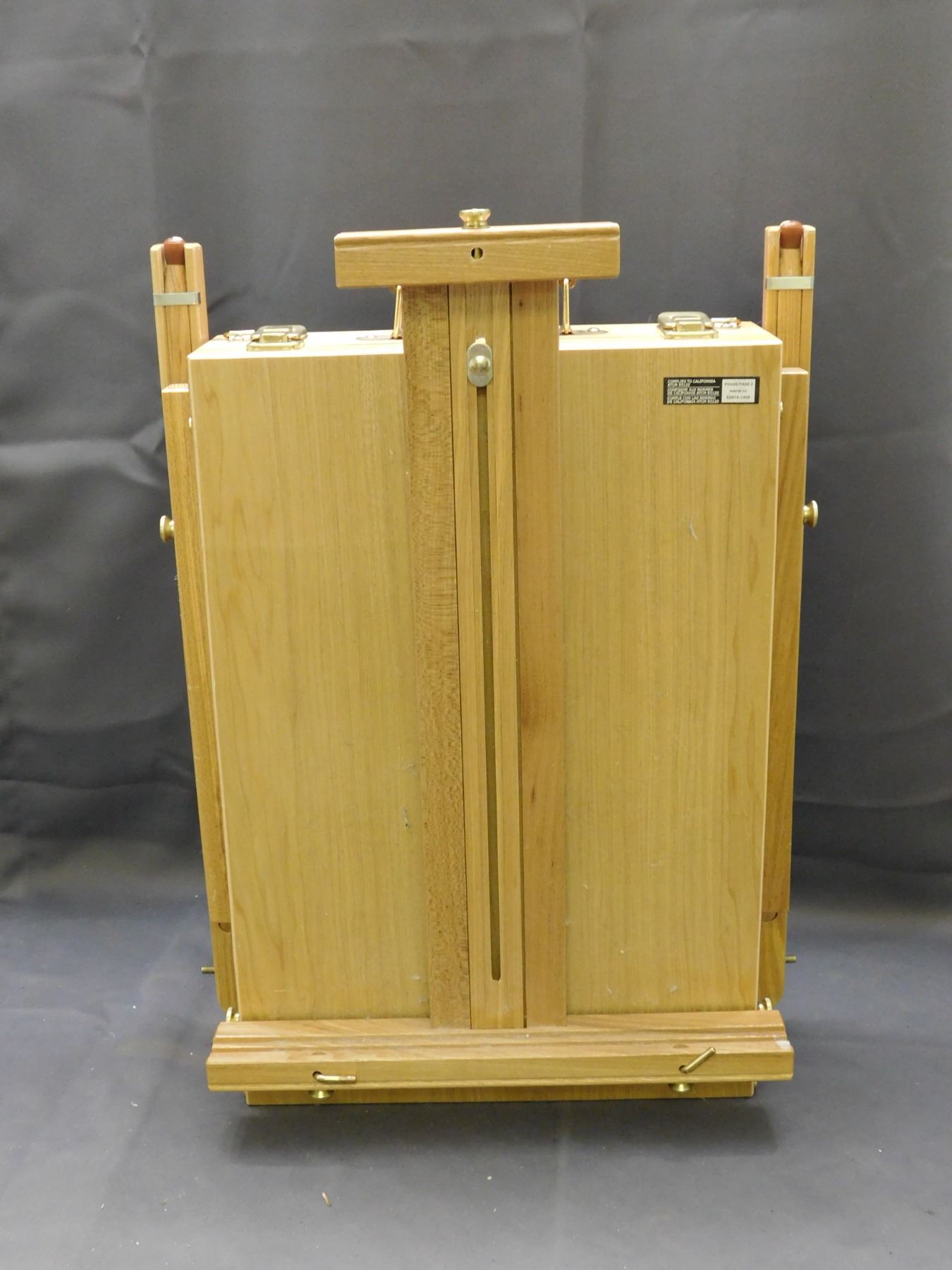 Portable Artists Easel & Tool / Supply Storage Case Folding