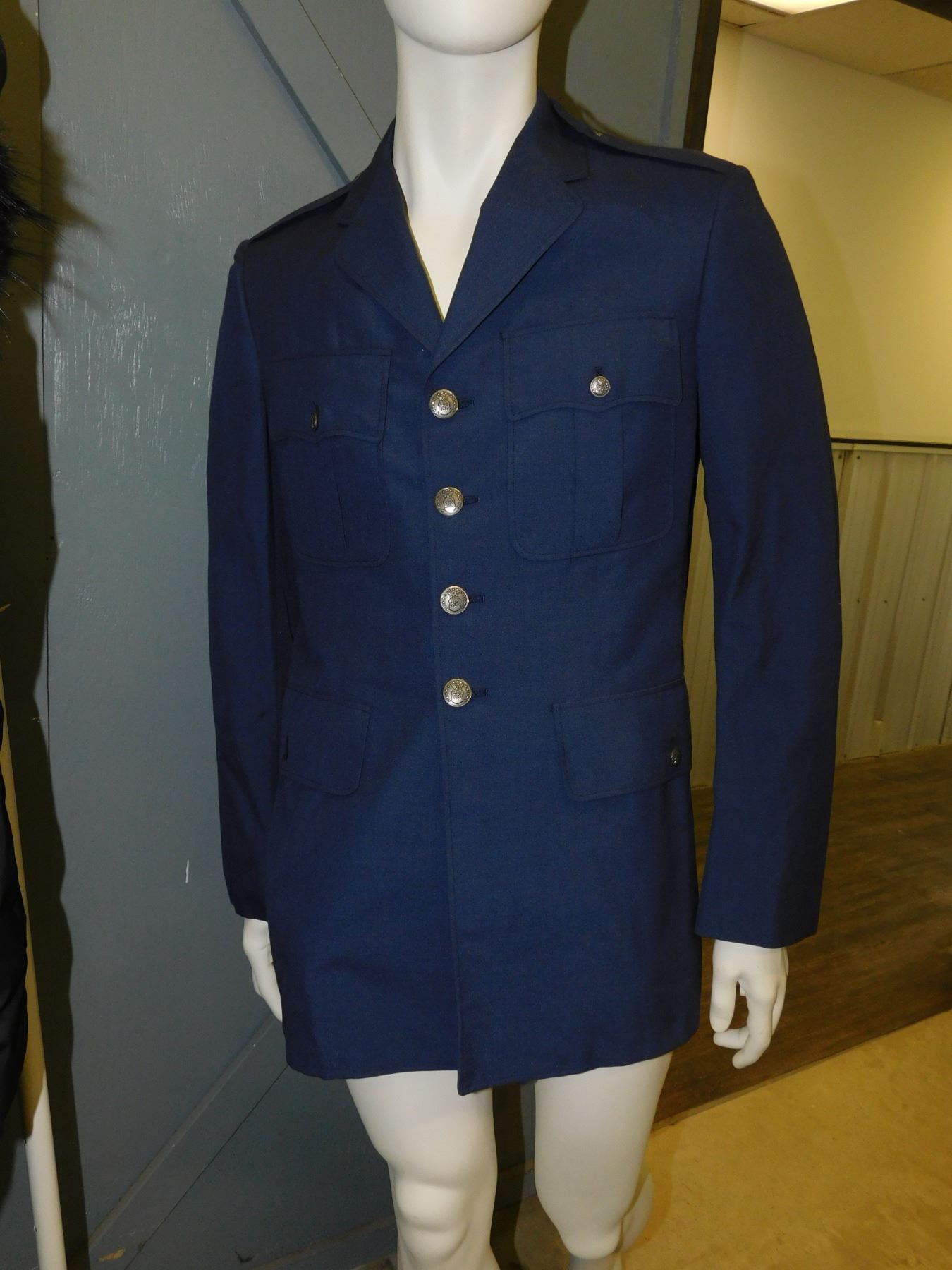 U.S. Air Force American Uniform Jacket, Overcoat & Hat