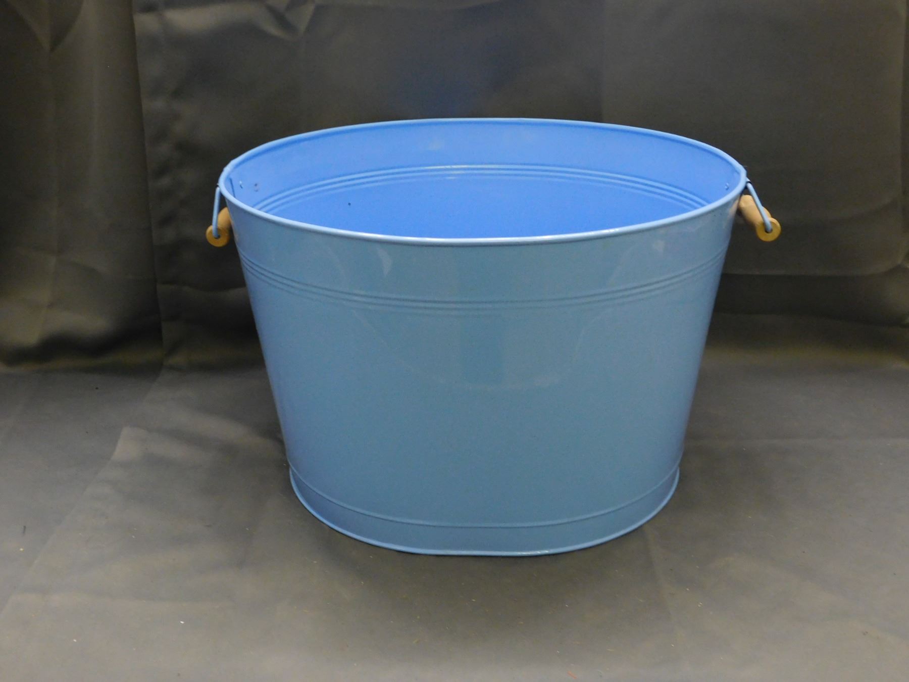 Large Blue Tub 17" x 11" x 16"