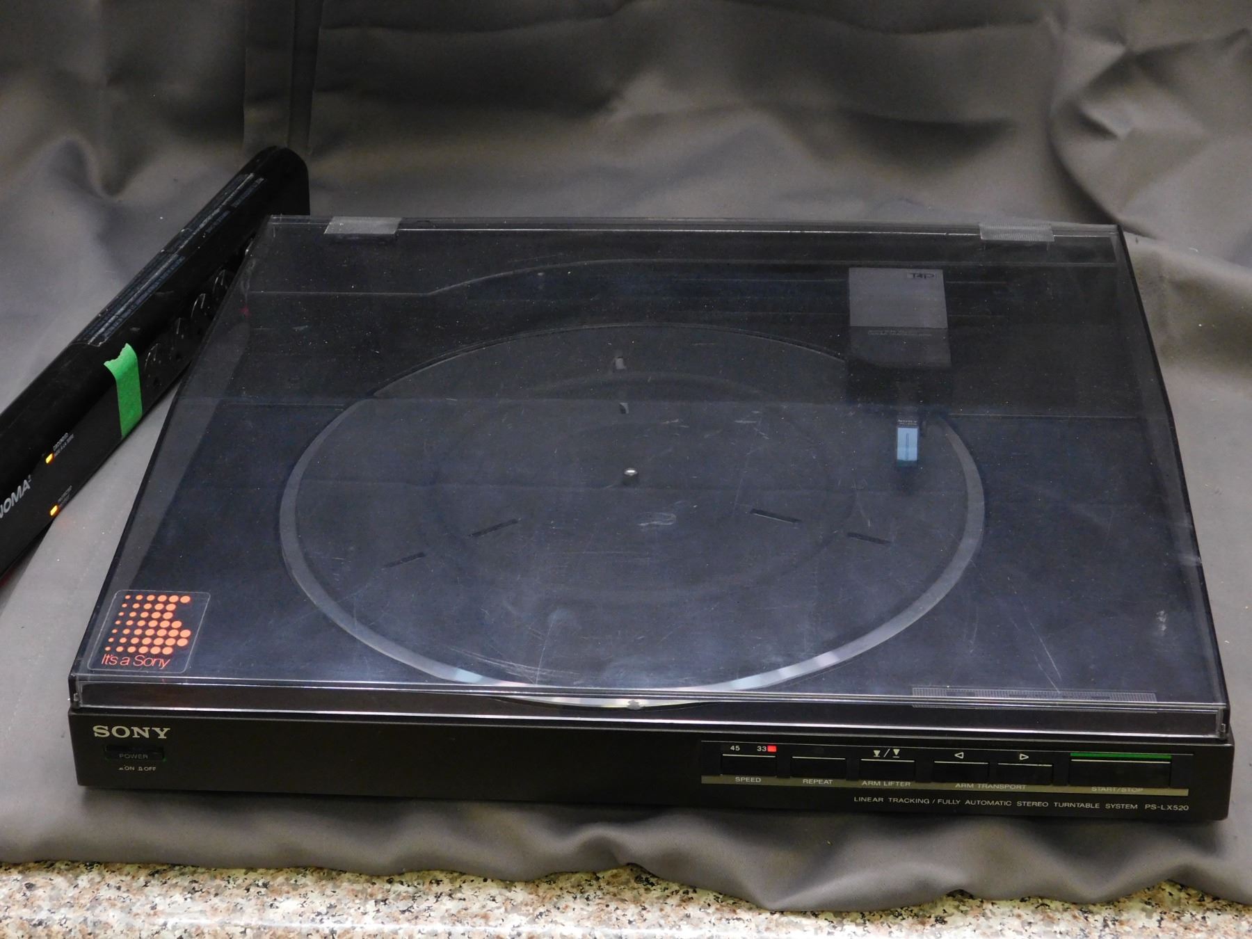 SONY Model PS-LX520 Linear Tracking Fully Automatic Turntable Record ...