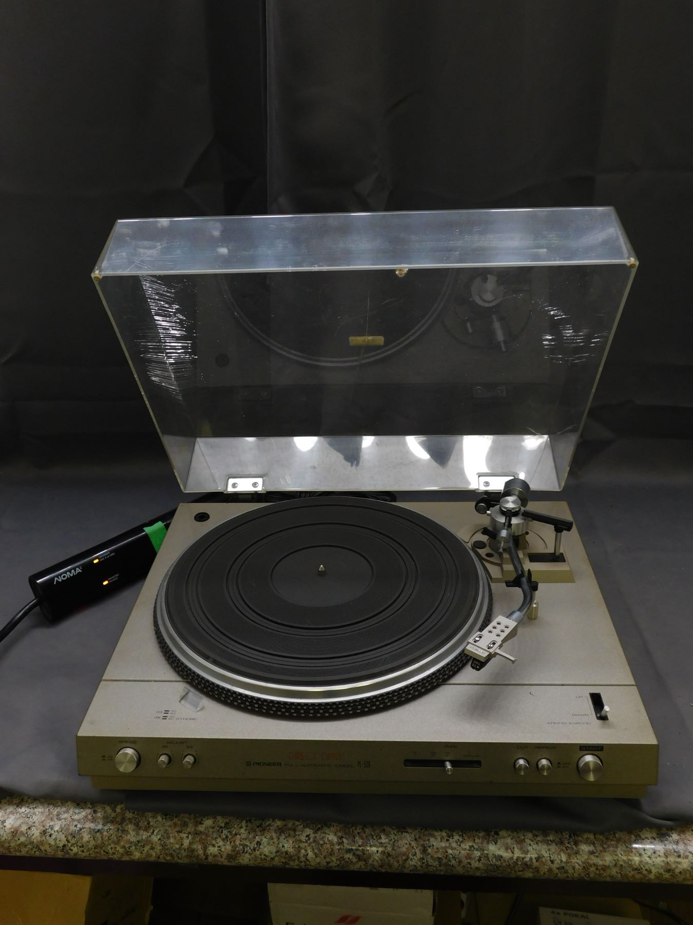 Pioneer Pl-520 Automatic Direct Drive Turntable Record Player