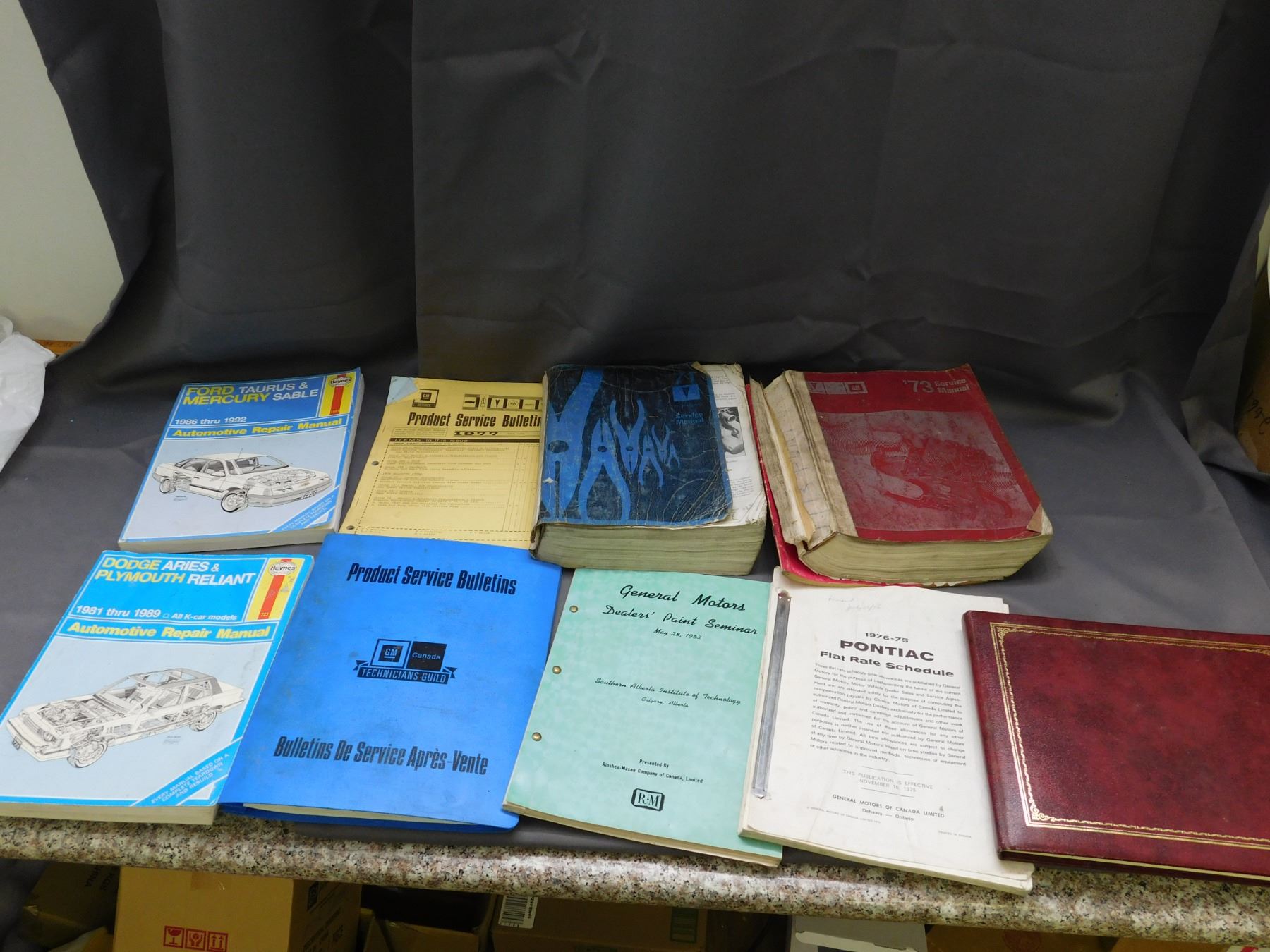 Vintage 1970s 80s Service Manuals Auto Manuals Pontiac, General Motors ...
