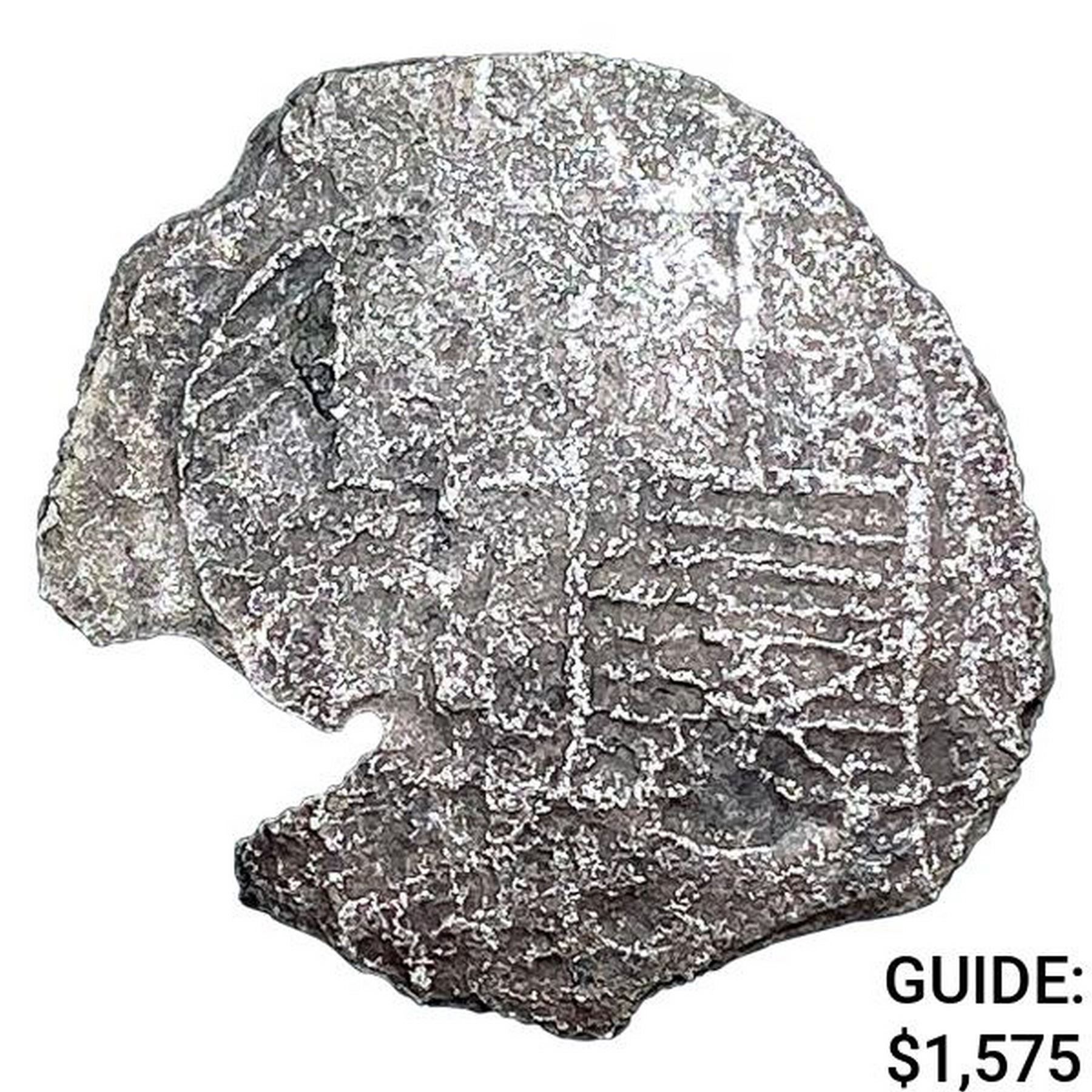 8 Reale Atocha w/ Cert (Raw Grade 4)