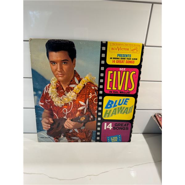 Elvis blue Hawaii record
