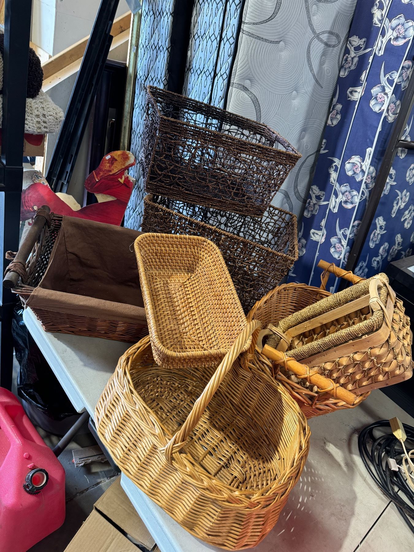 Assorted baskets