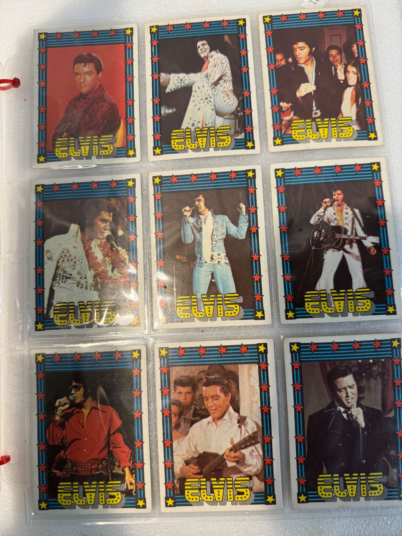 Elvis collector cards