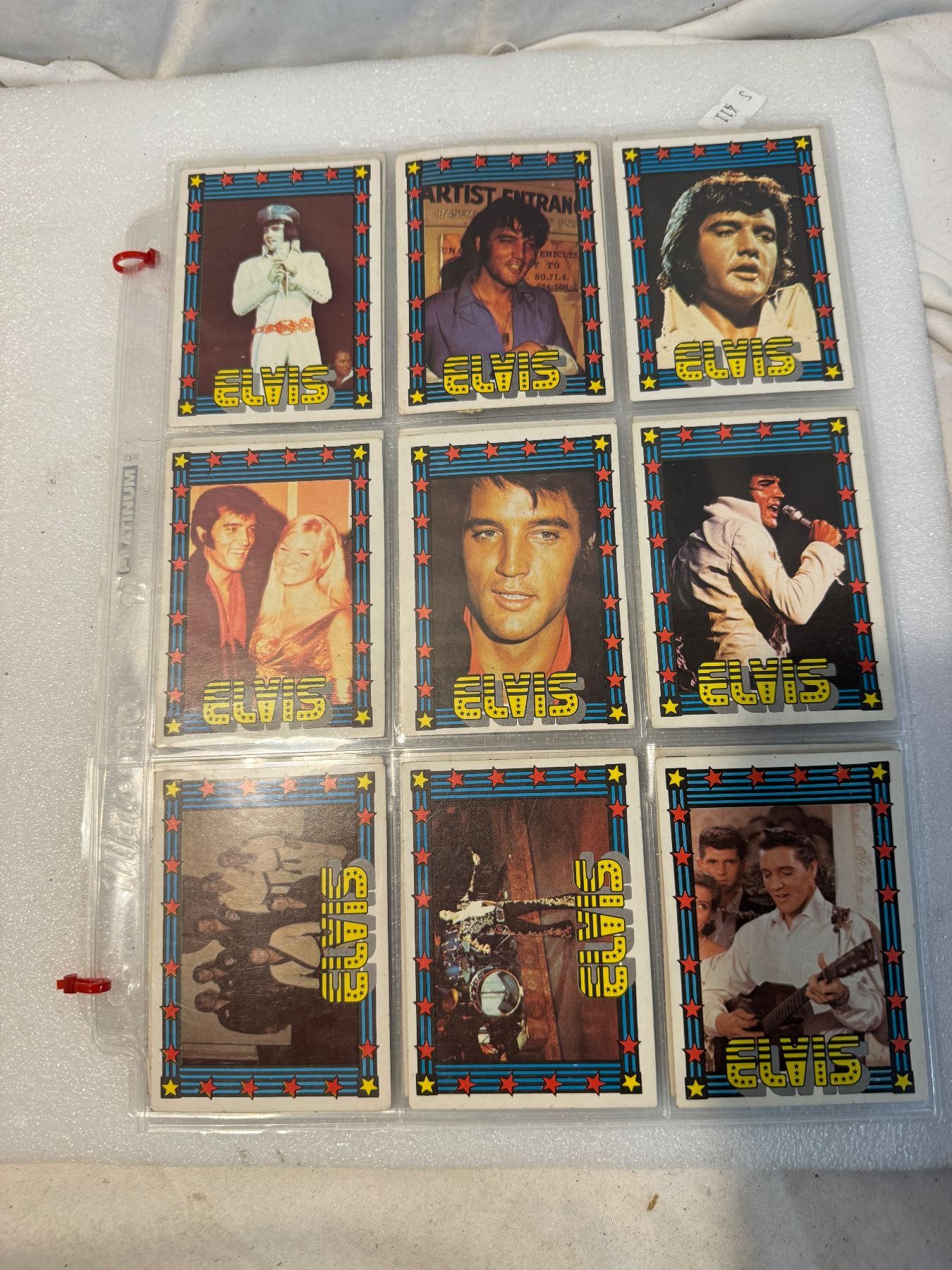 Elvis collector cards
