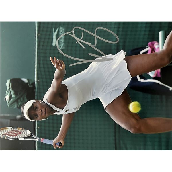 Venus Williams signed photo