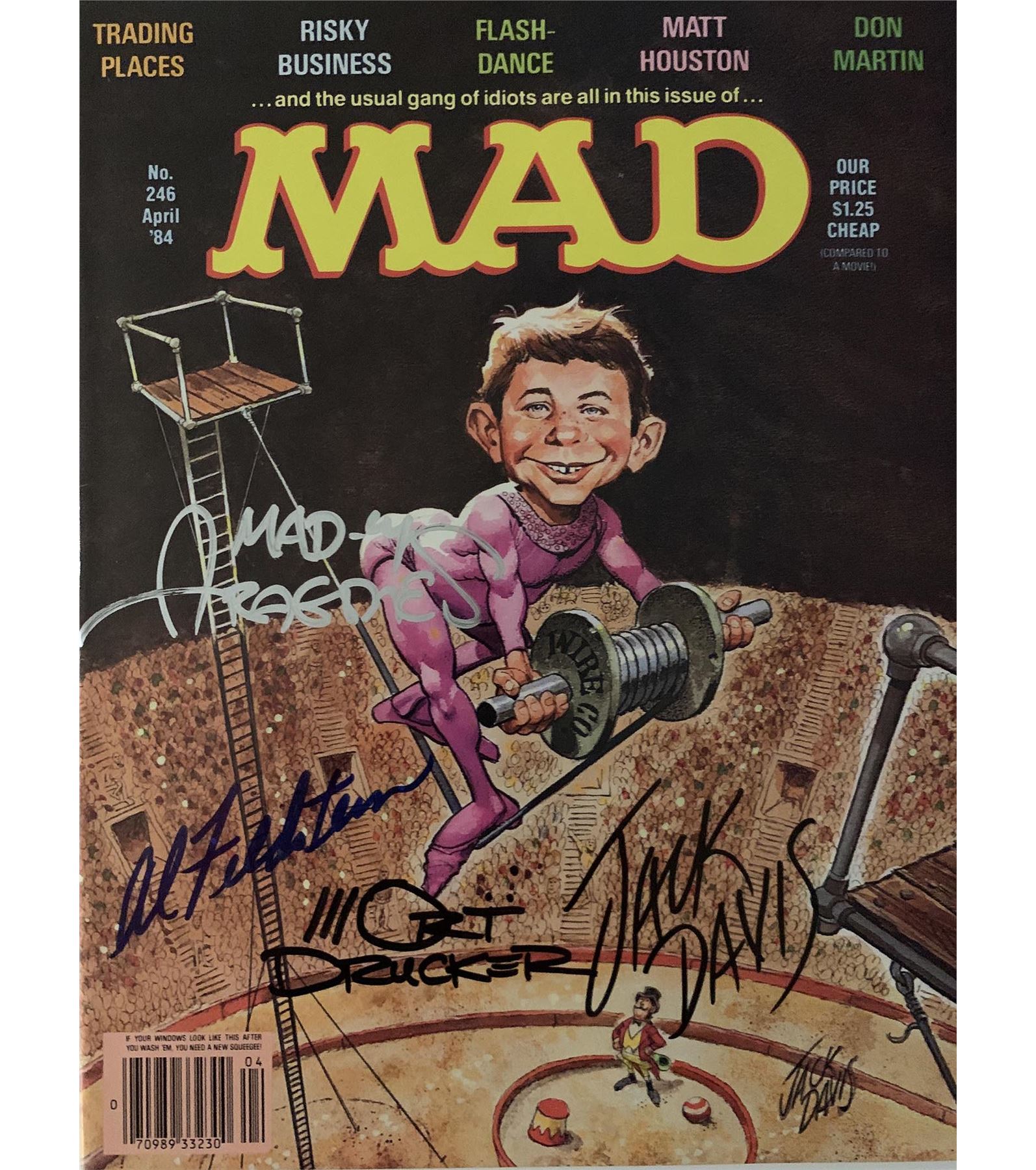 Mad Magazine signed by Jack Davis & artists