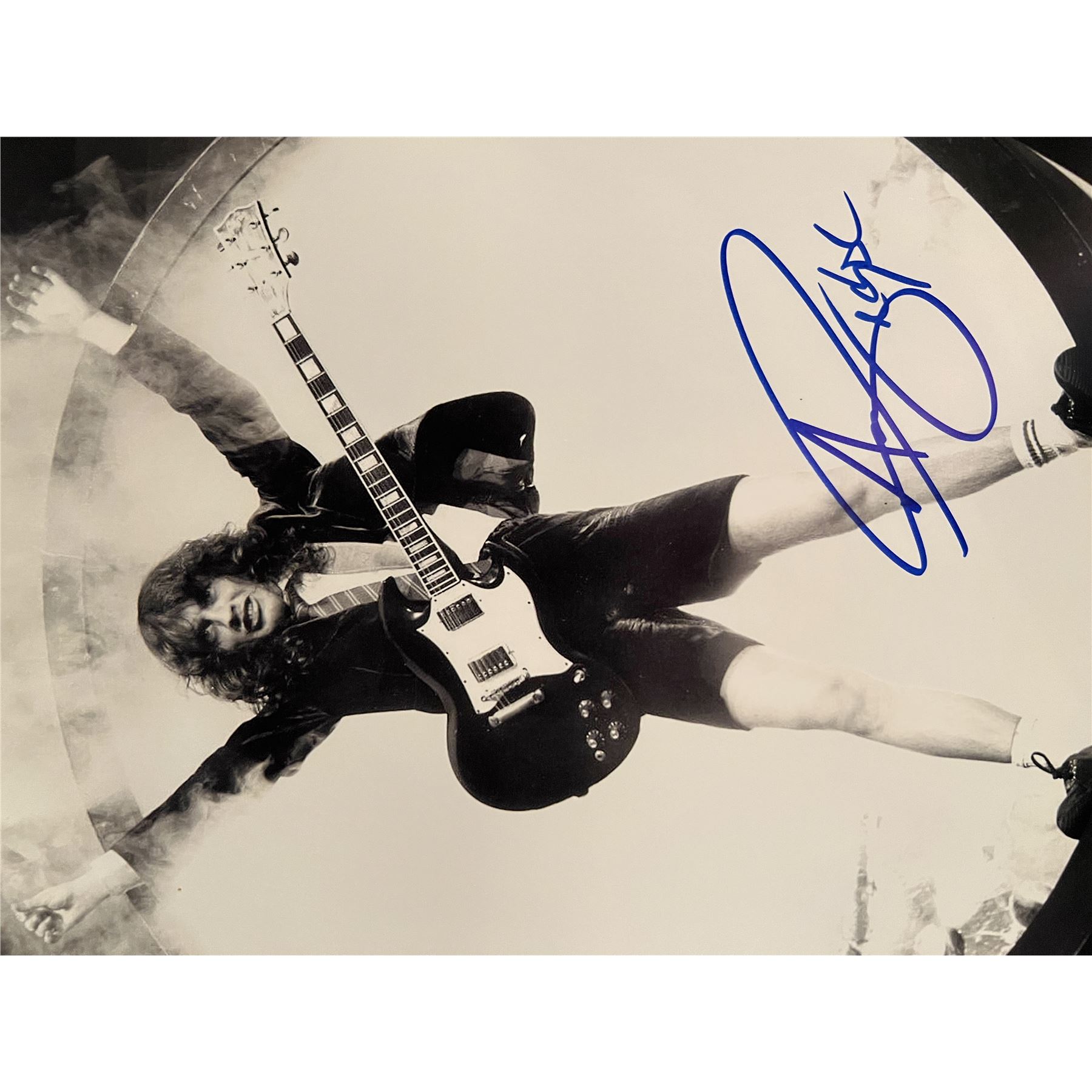 AC/DC Angus Young signed photo
