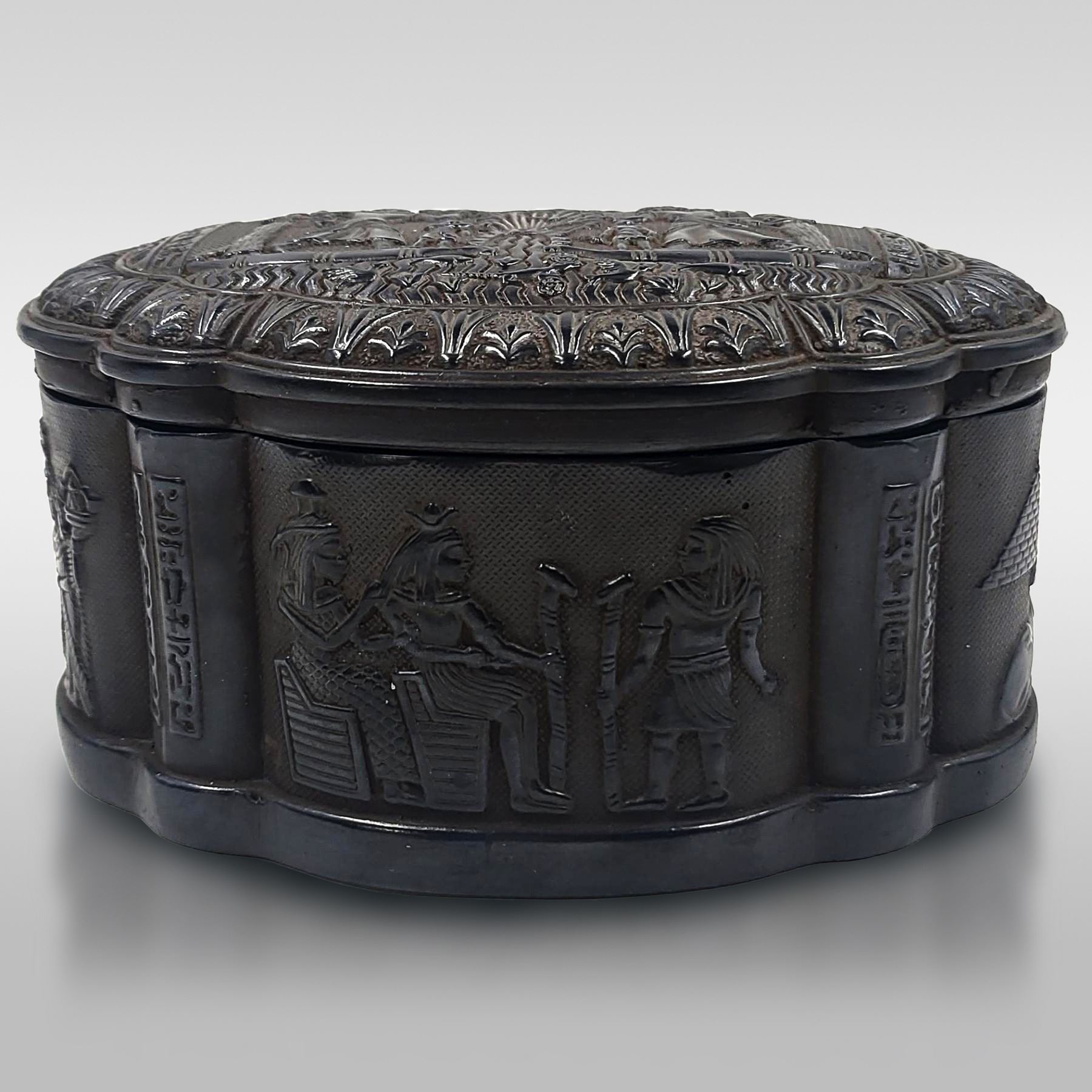 Egyptian Anubis Jewelry Trinket Dresser Box