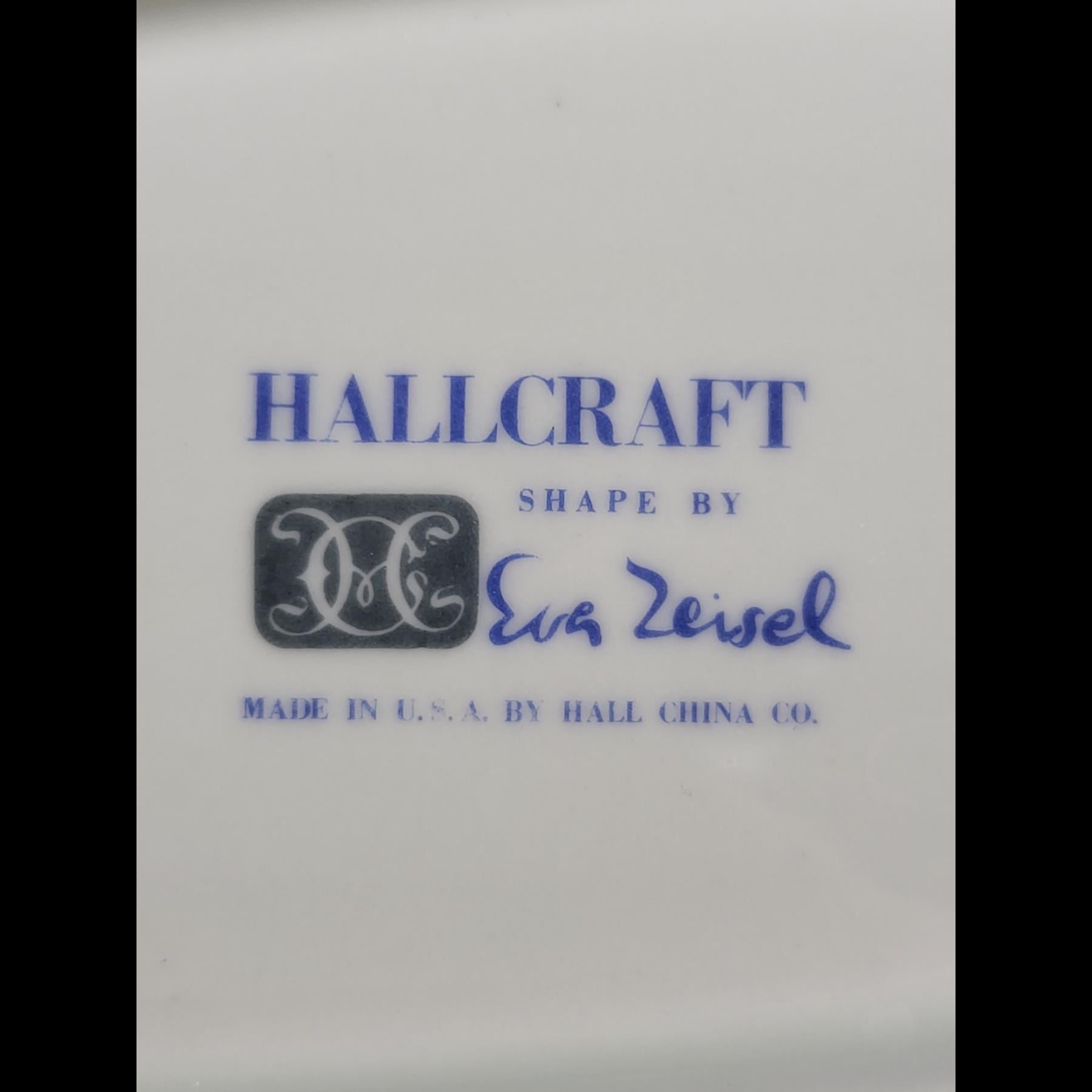 Hallcraft By Eva Zeisel 6-Piece Fantasy Pattern Dinnerware