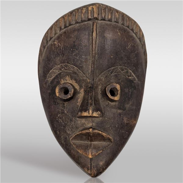 Vintage Carved Wood African Tribal Cameroon Mask