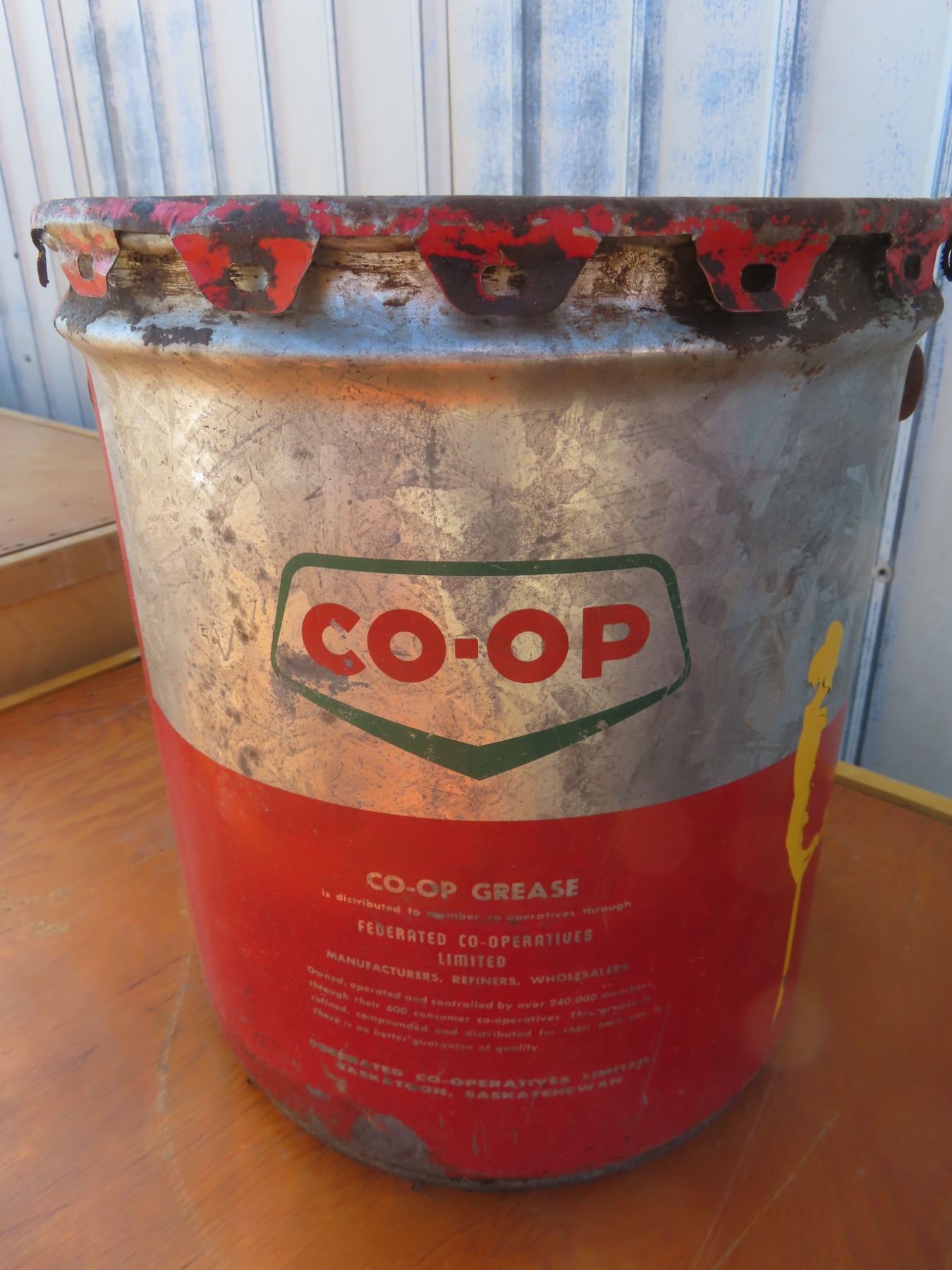 20 litre coop grease pail - Schmalz Auctions