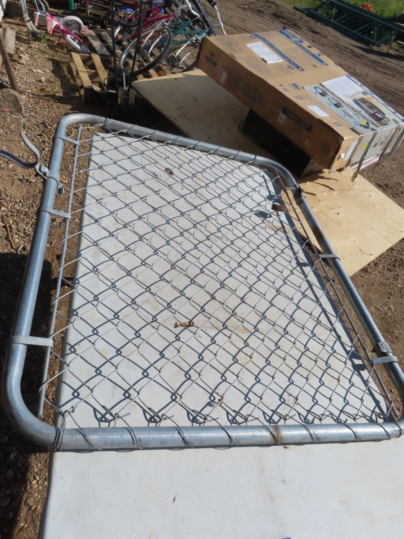 46x36 chain link gate door