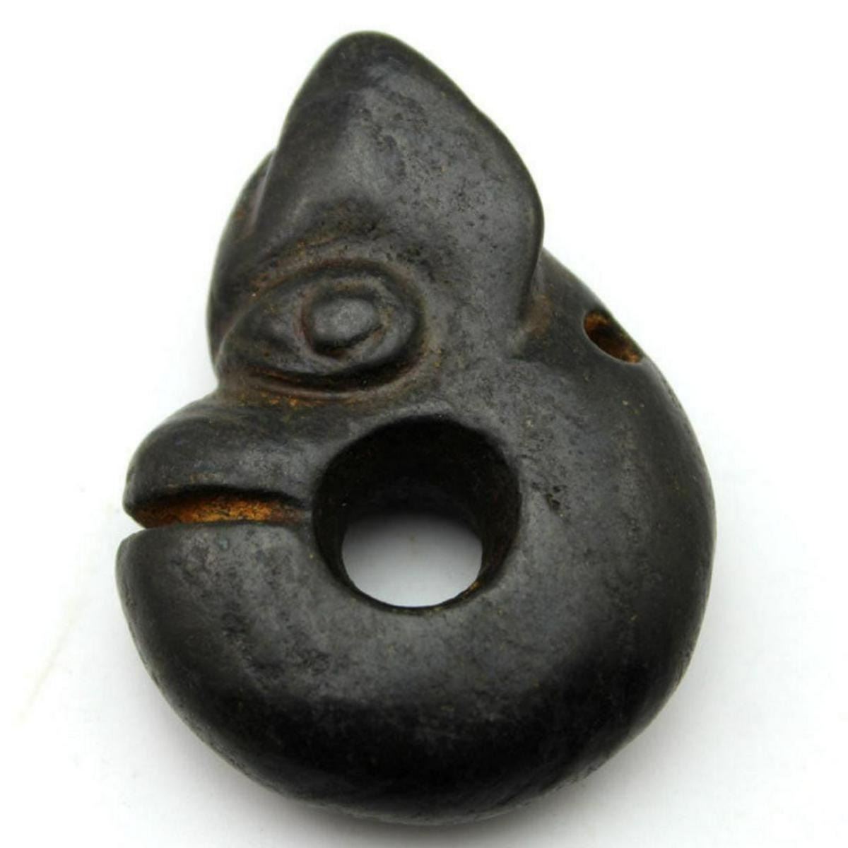 Antique Chinese Hongshan Culture Jade Pig Dragon