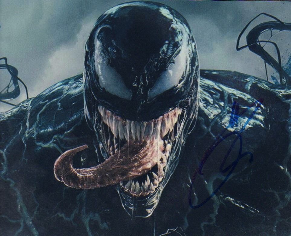 Tom Hardy signed photo Venom