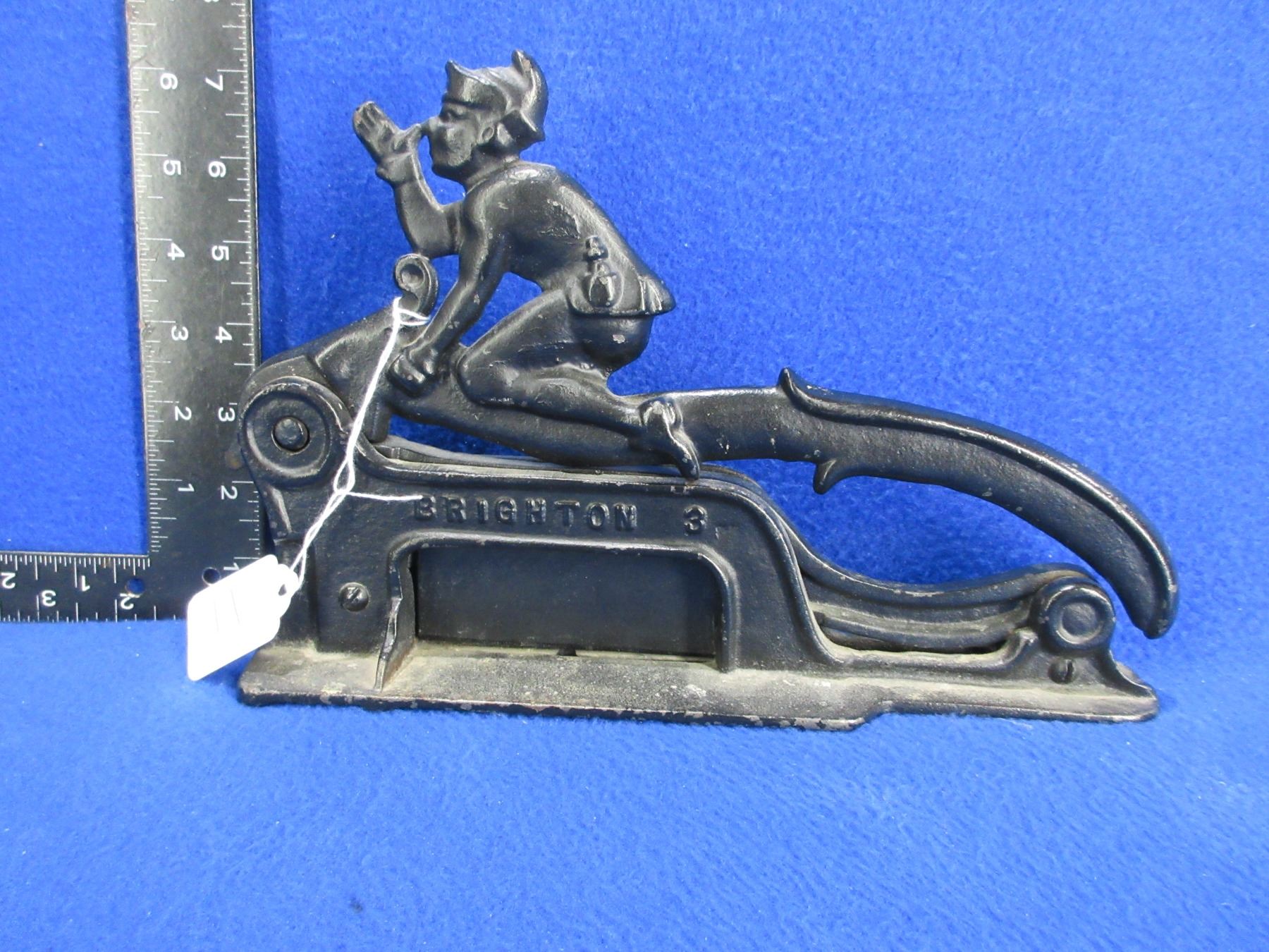Vintage Brighton 3 Cast Iron Elf - Cigar/Tobacco Cutter