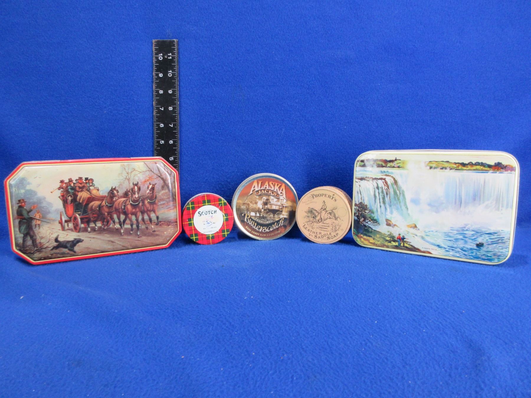 5 Collector Tins