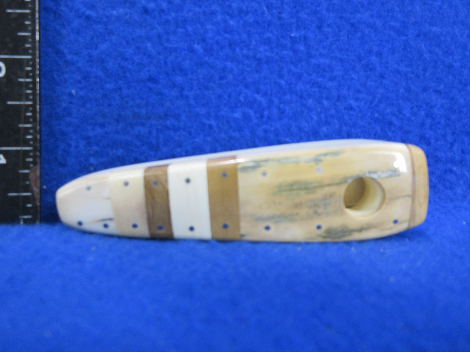 Vintage Ivory Pipe - Made from Mammoth, Whale & Walrus