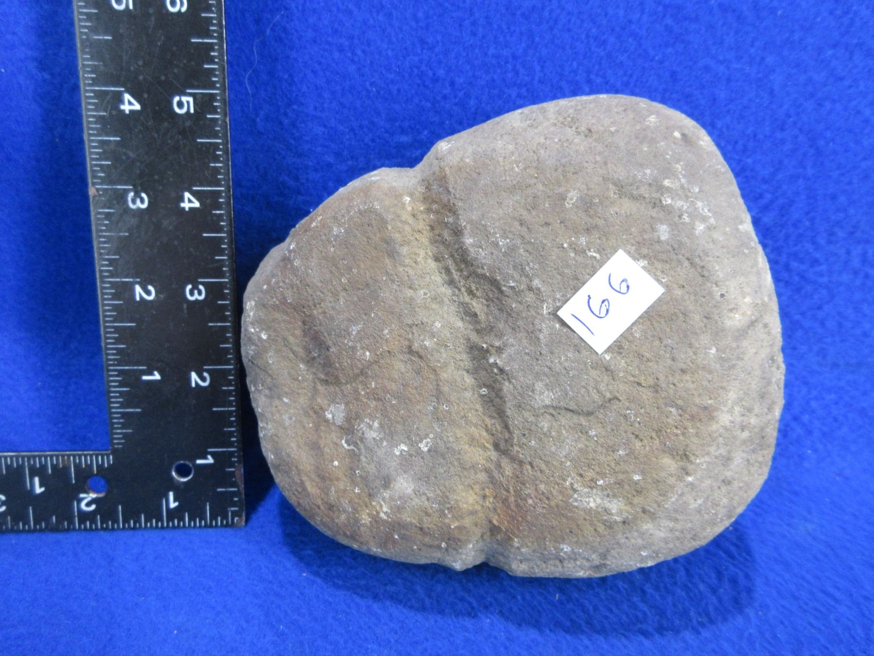 Native American Grooved Stone Hammer Maul