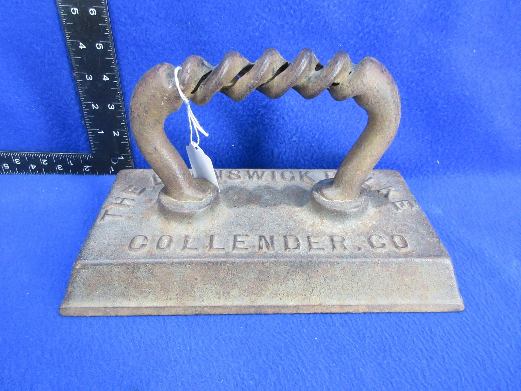 Vintage The Brunswick Balke Collender Co Billiard Table Iron