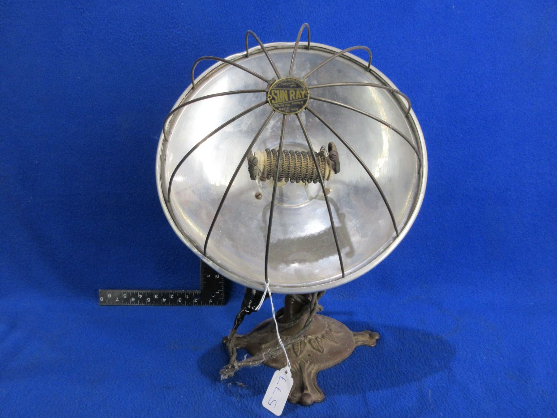 Vintage Sun Ray Parabolic Heater - Raymore Mfg. Co. Ltd.