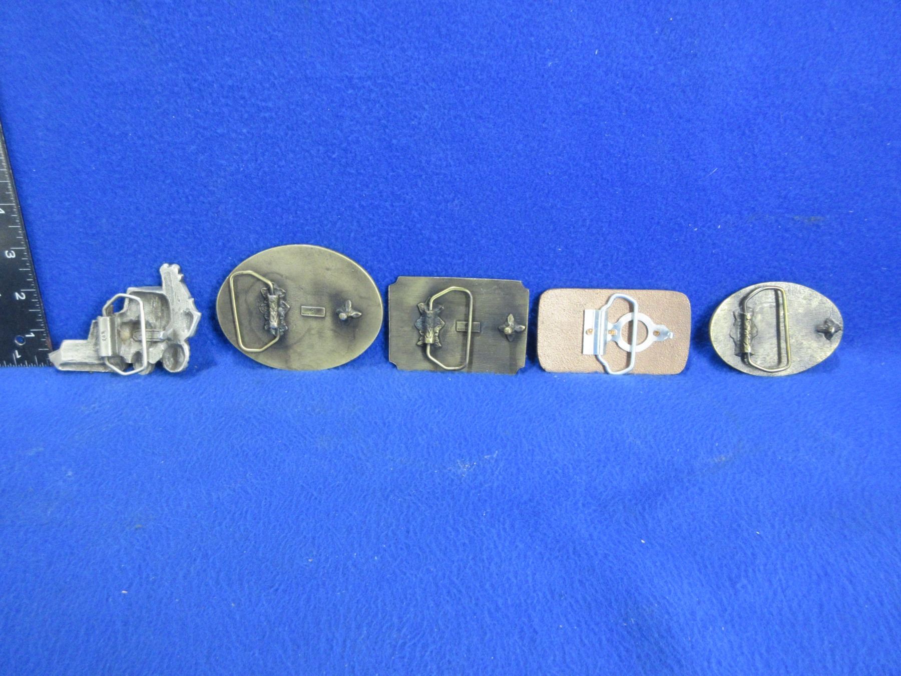 5 Belt Buckles