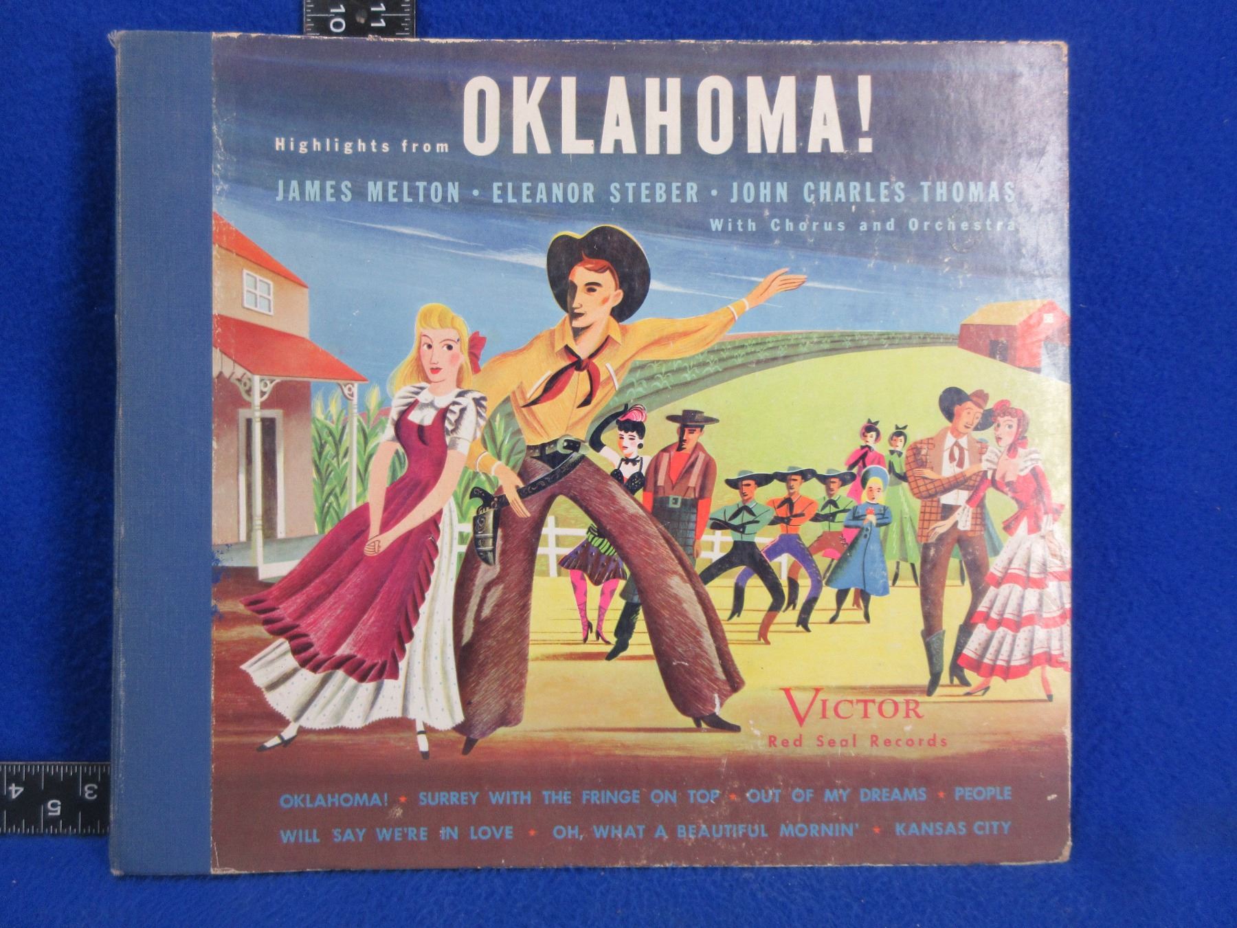 Vintage 78 RPM (10") Vinyl 3 Record Set