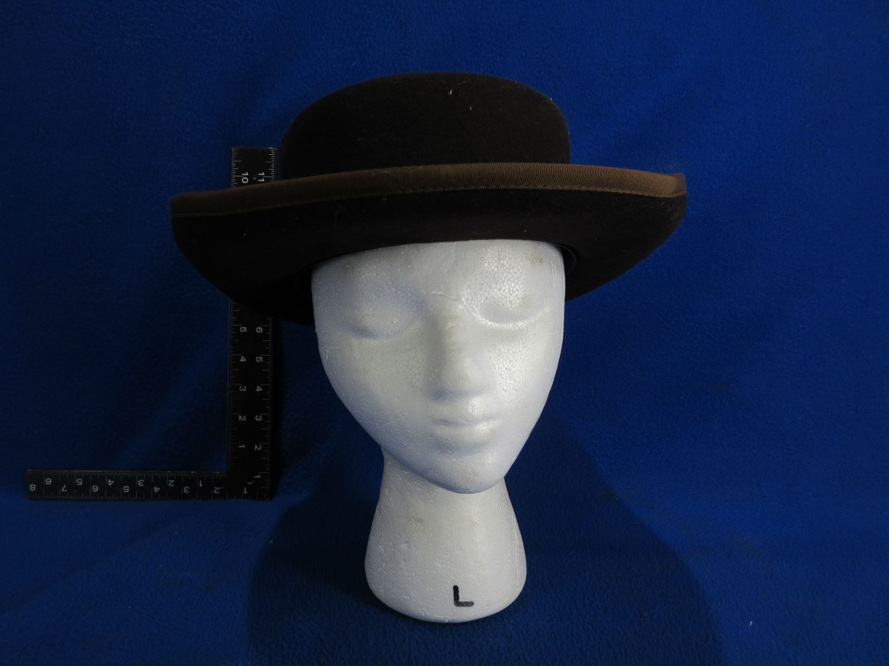 Vintage Smithbilt Felt Top Hat - Size 7 1/2 - Made in Calgary