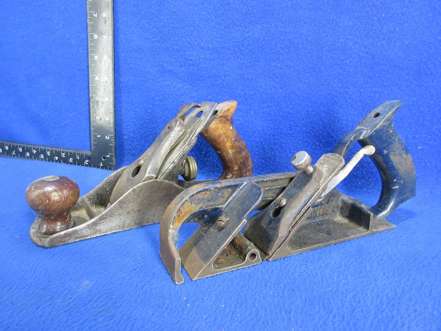 2 Vintage Stanley Wood Planes - No. 78 and Unknown